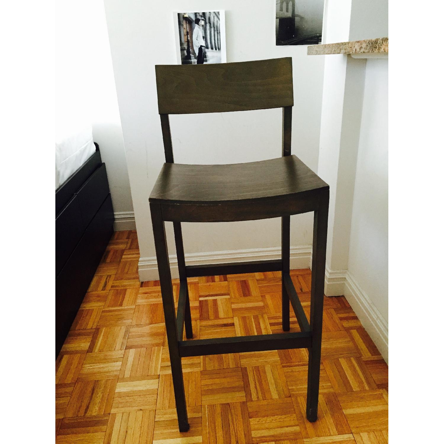 CB2 Counter Stools - Pair - AptDeco