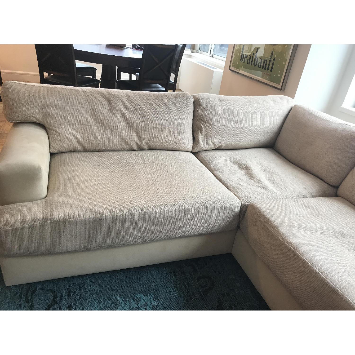 Custom Made Sectional Couch - AptDeco