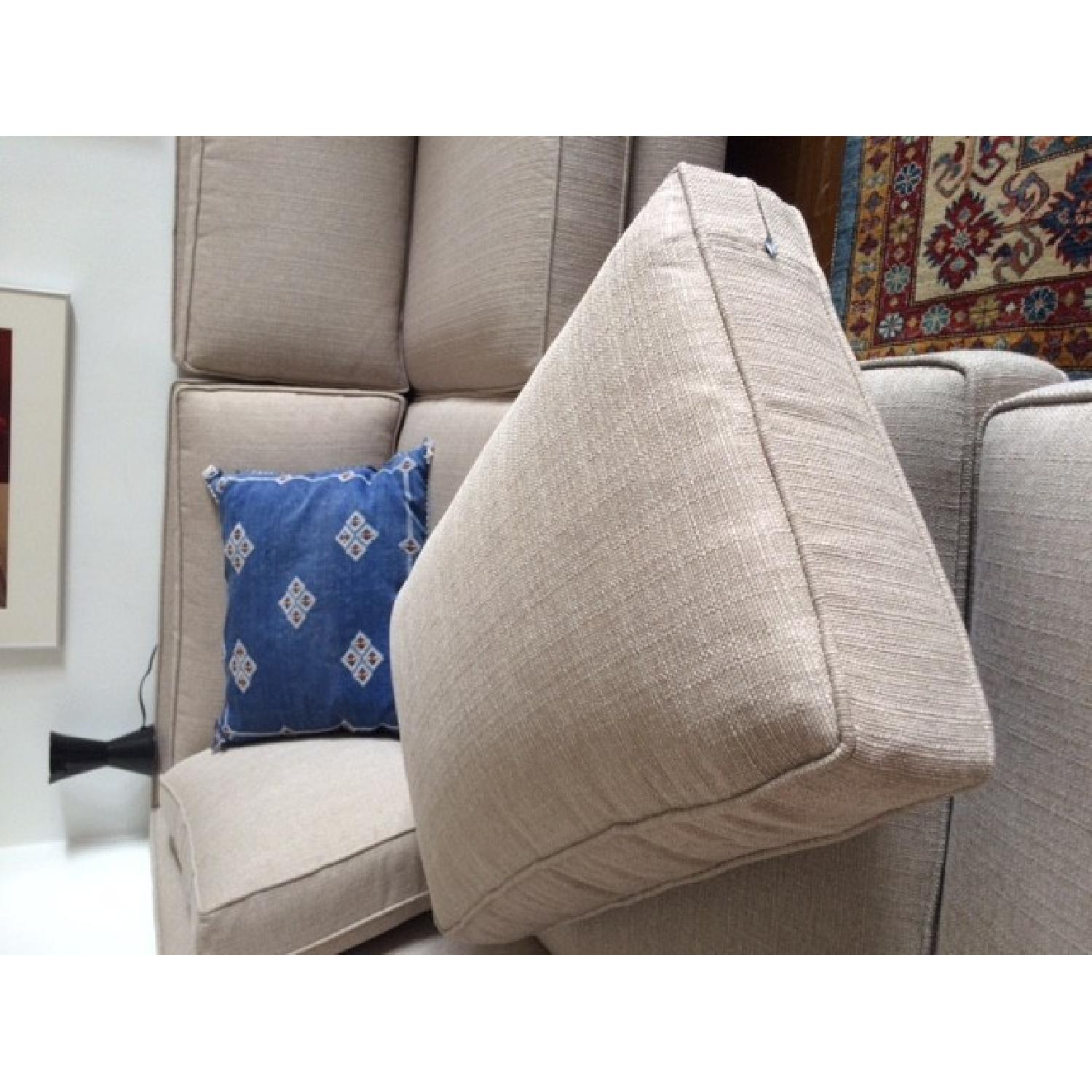 Crate & Barrel Rochelle Sectional Sofa - AptDeco