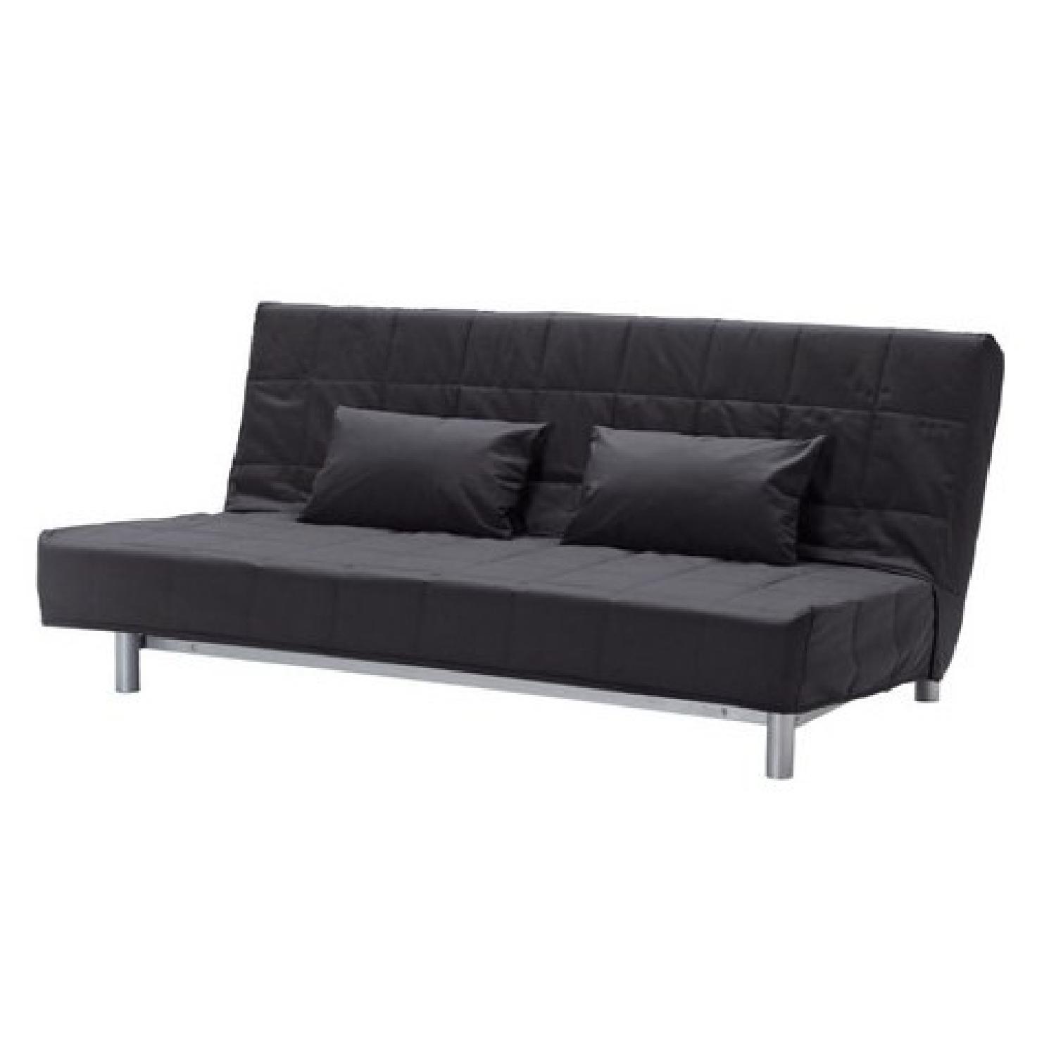 Ikea Dark Grey Futon - AptDeco