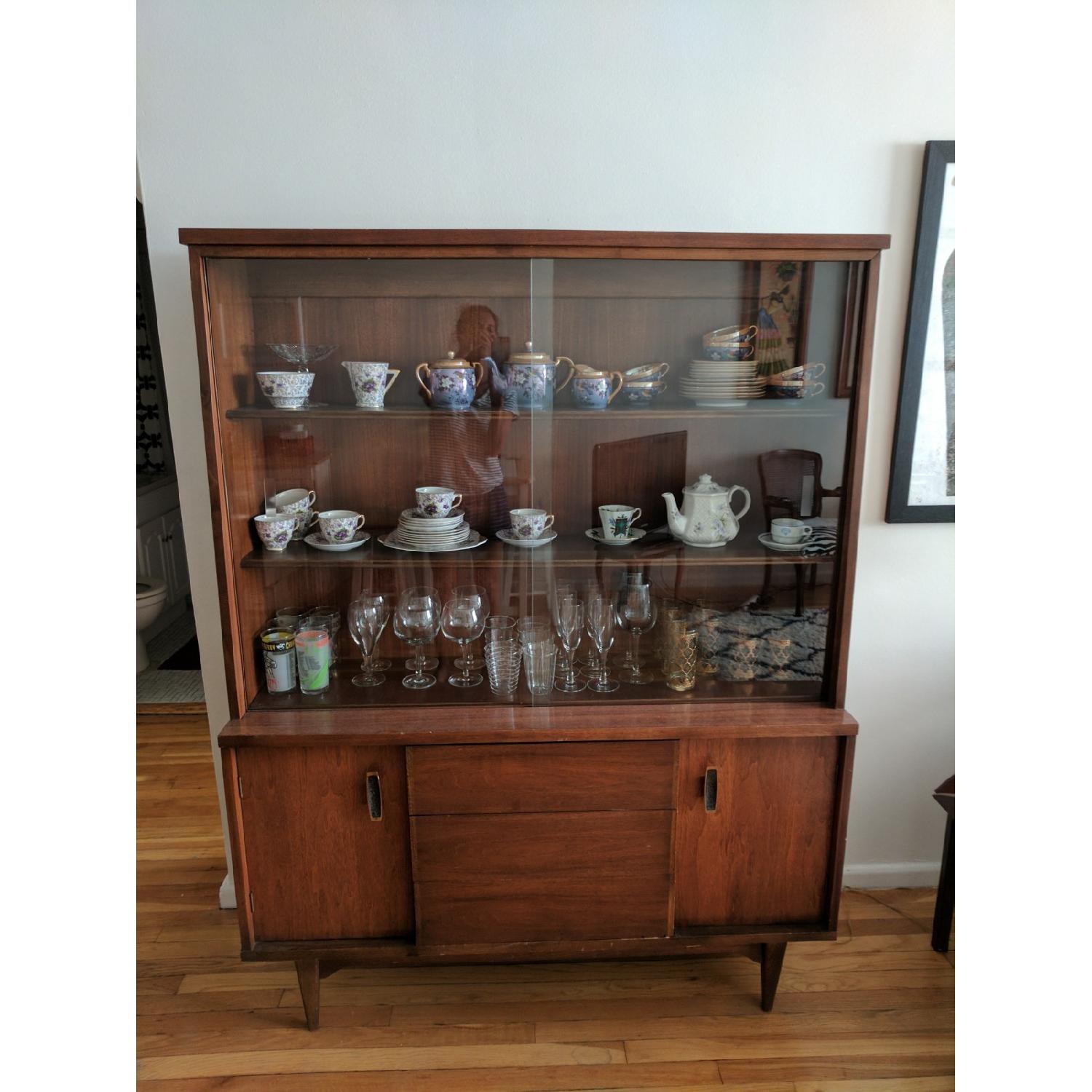 Mid-Century Modern China Cabinet - AptDeco