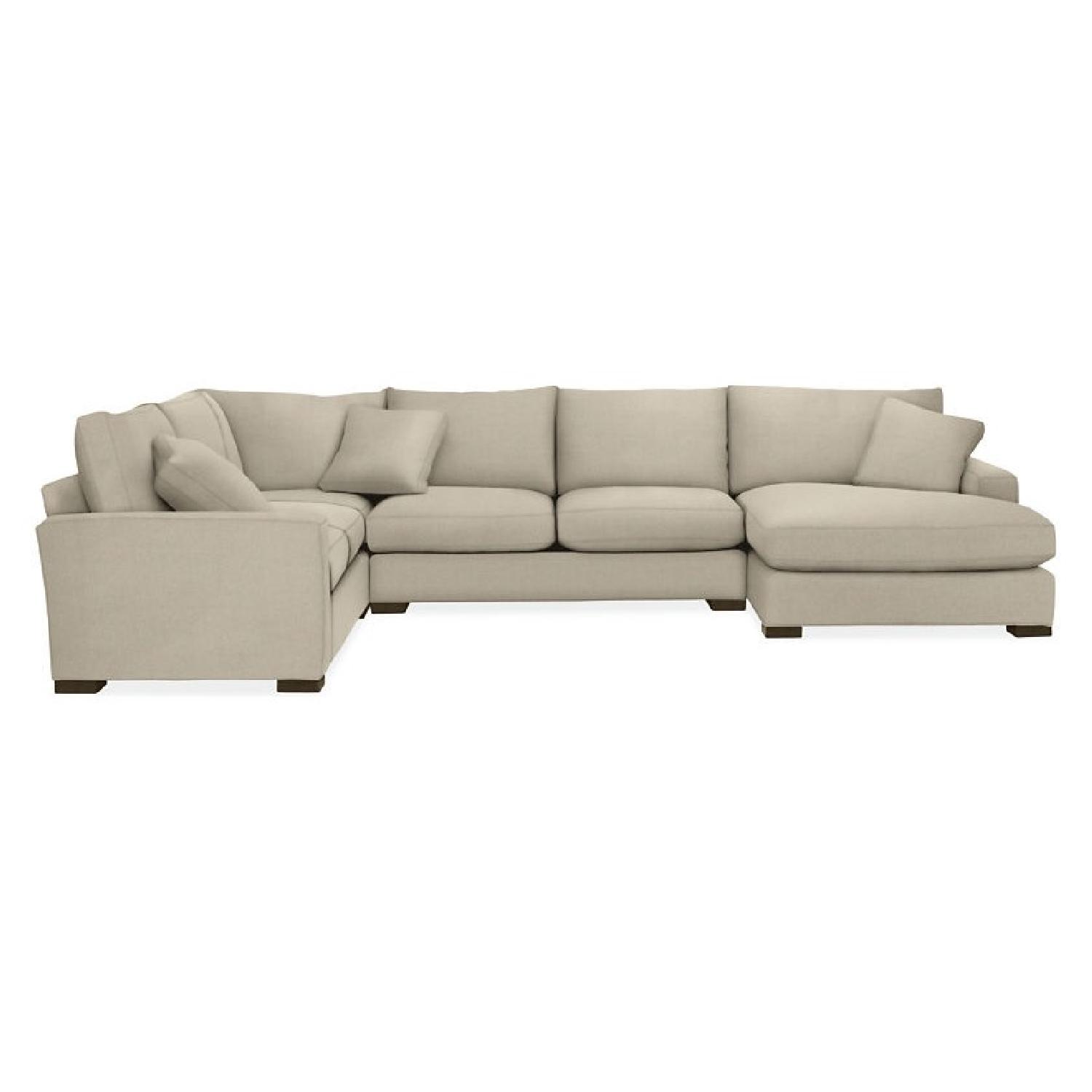 Room & Board Metro Custom Sectional Sofa - AptDeco