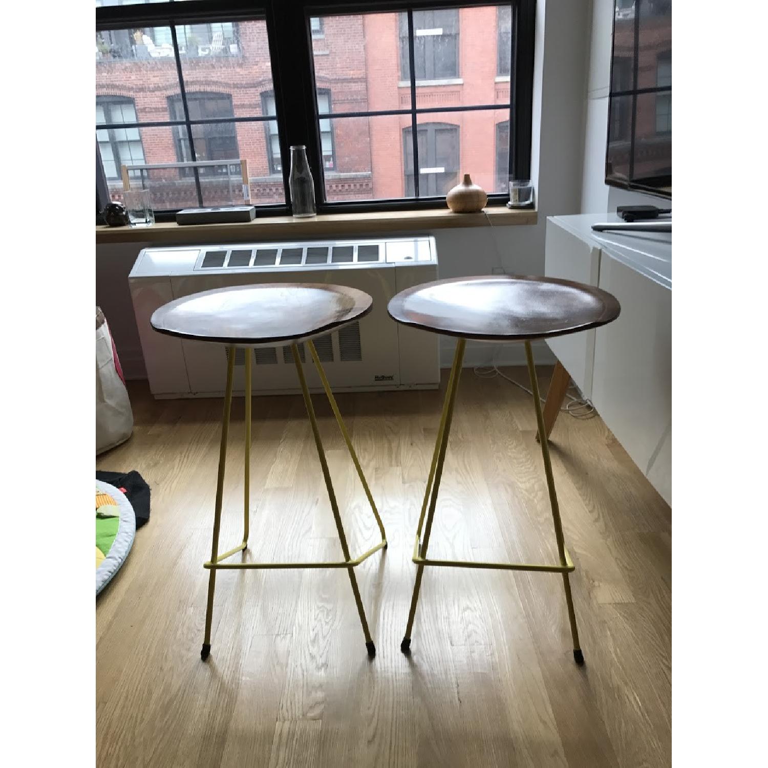 From the Source Hard Wood Bar Stools - AptDeco