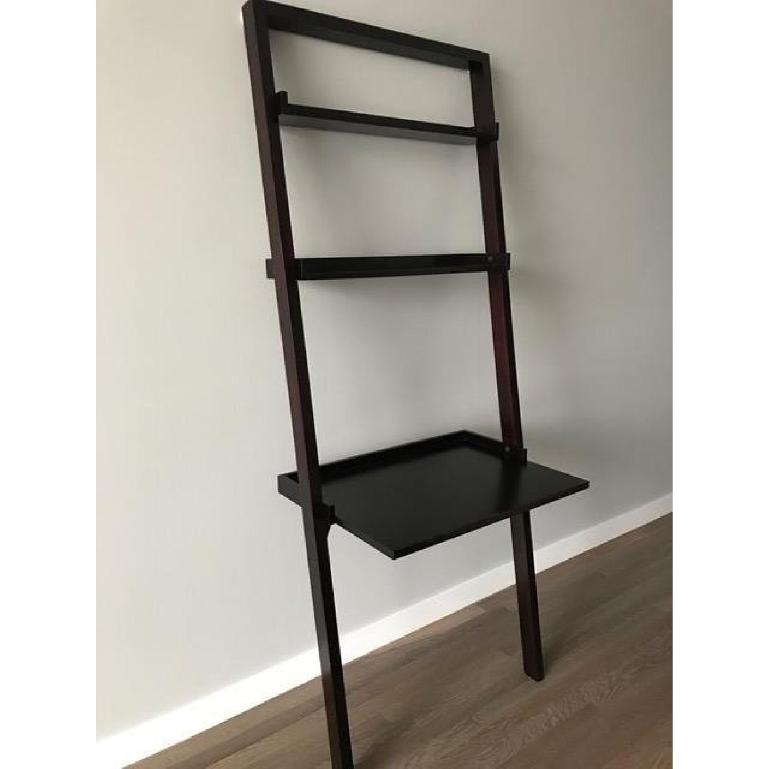 Crate & Barrel Sloane Leaning Desk & Bookcase - AptDeco