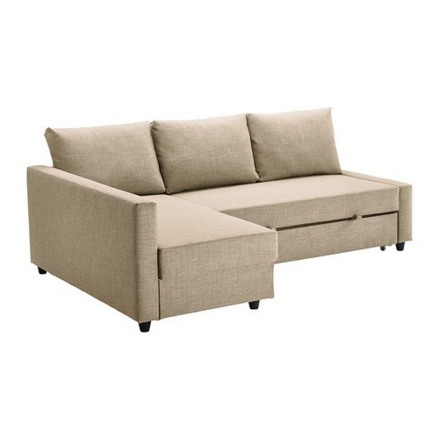 Ikea Friheten 2 Piece Sectional Sleeper Sofa - AptDeco