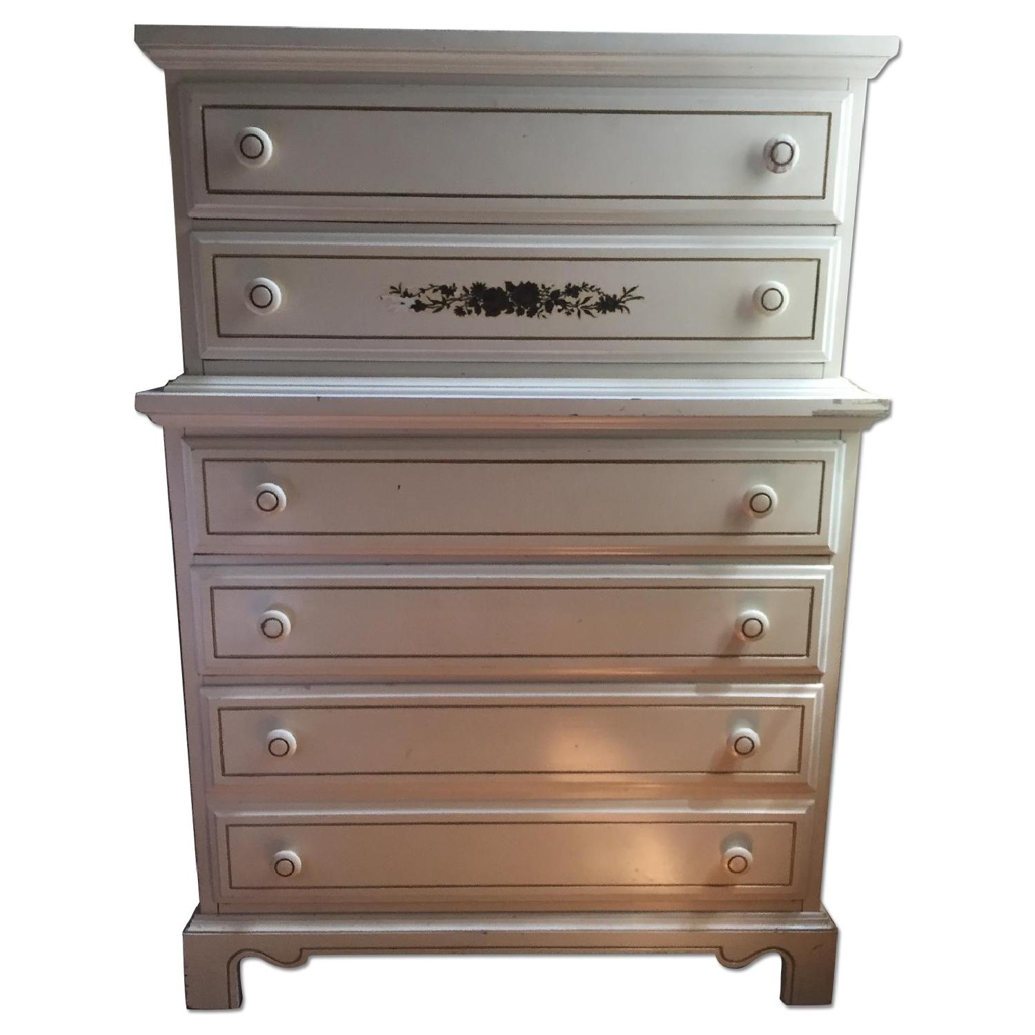 Vintage Dixie Chest of Drawers - AptDeco