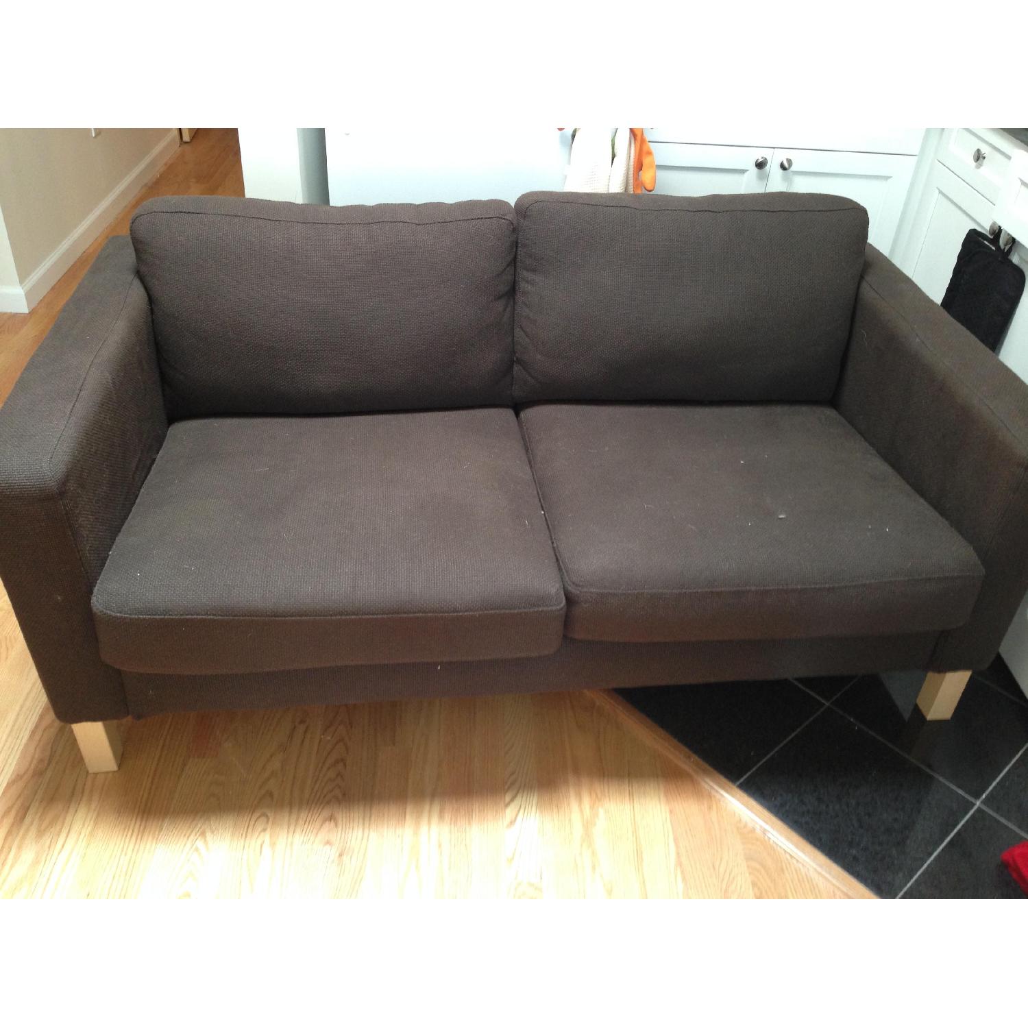 Ikea Brown Sofa - AptDeco