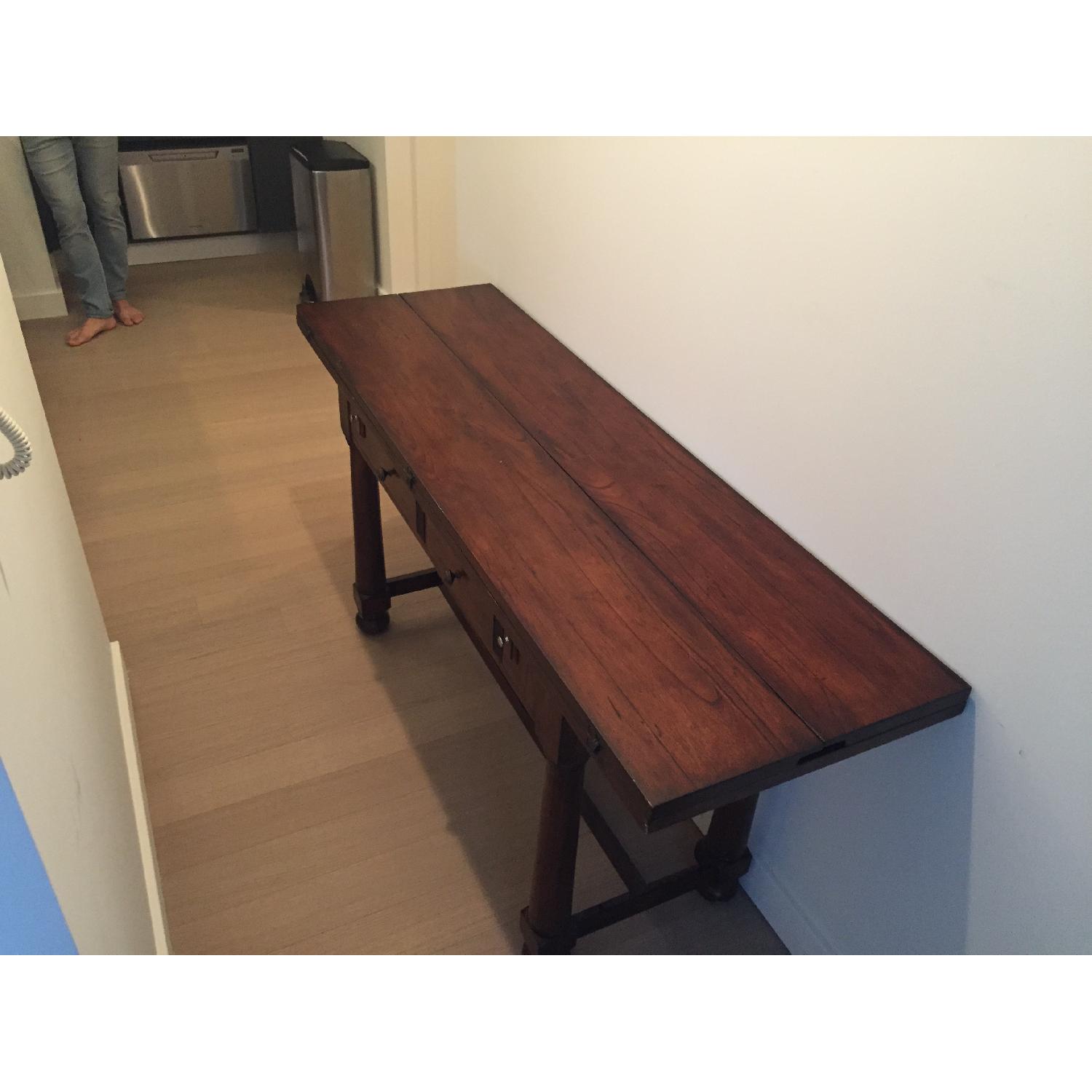 Flip Top Dining Table/Buffet - AptDeco