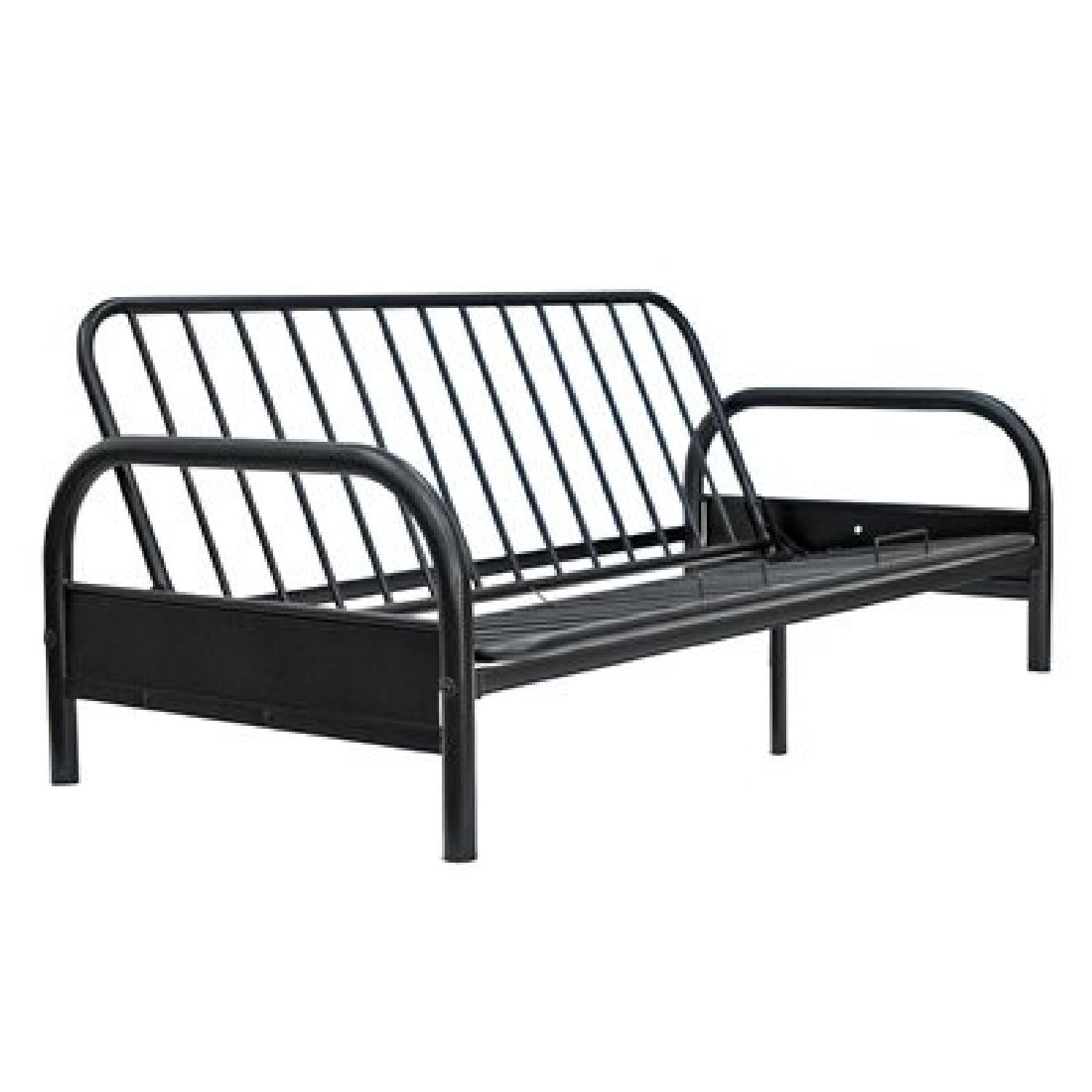 Home Source Industries Black Metal Futon Frame - AptDeco