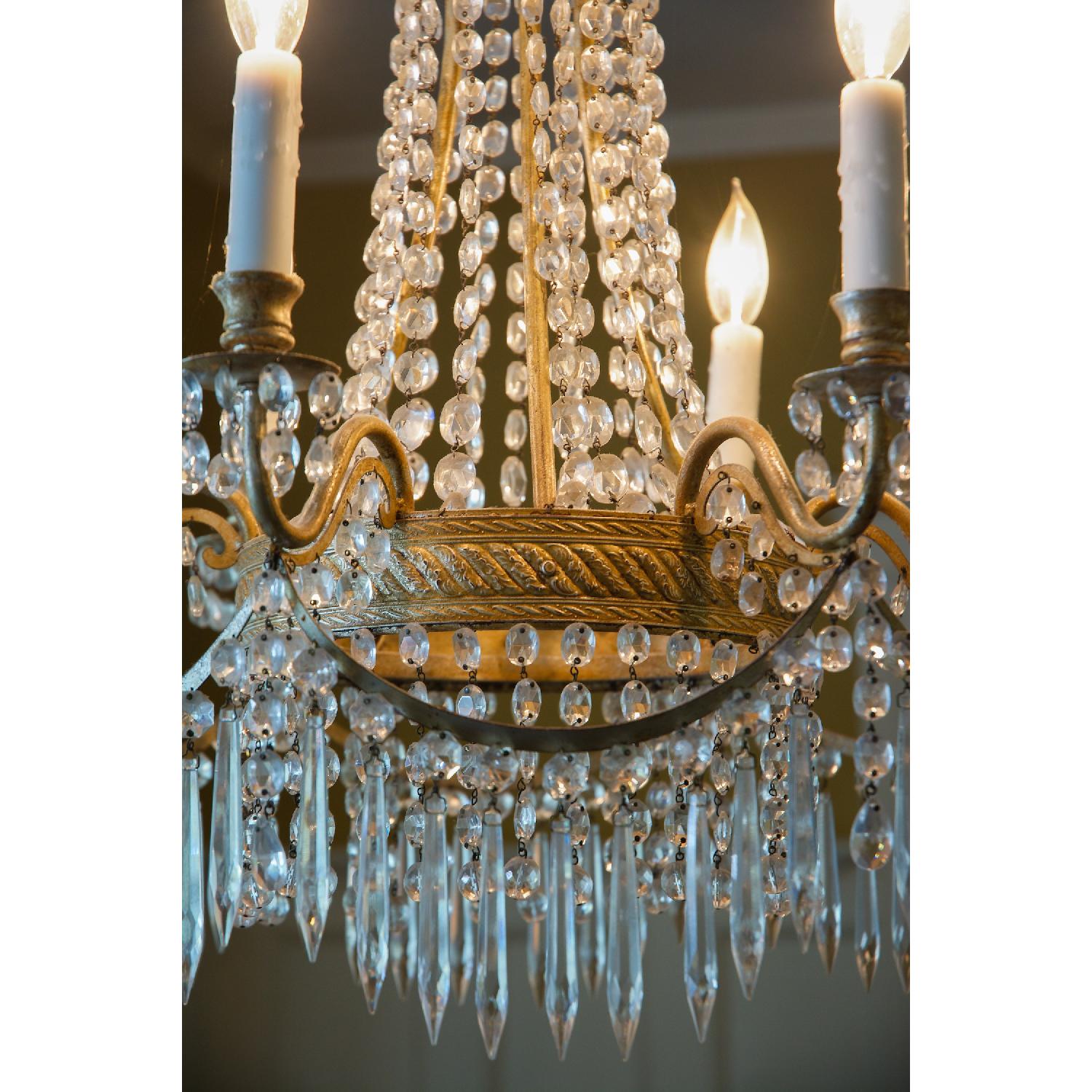 Russian Crystal Chandelier - AptDeco