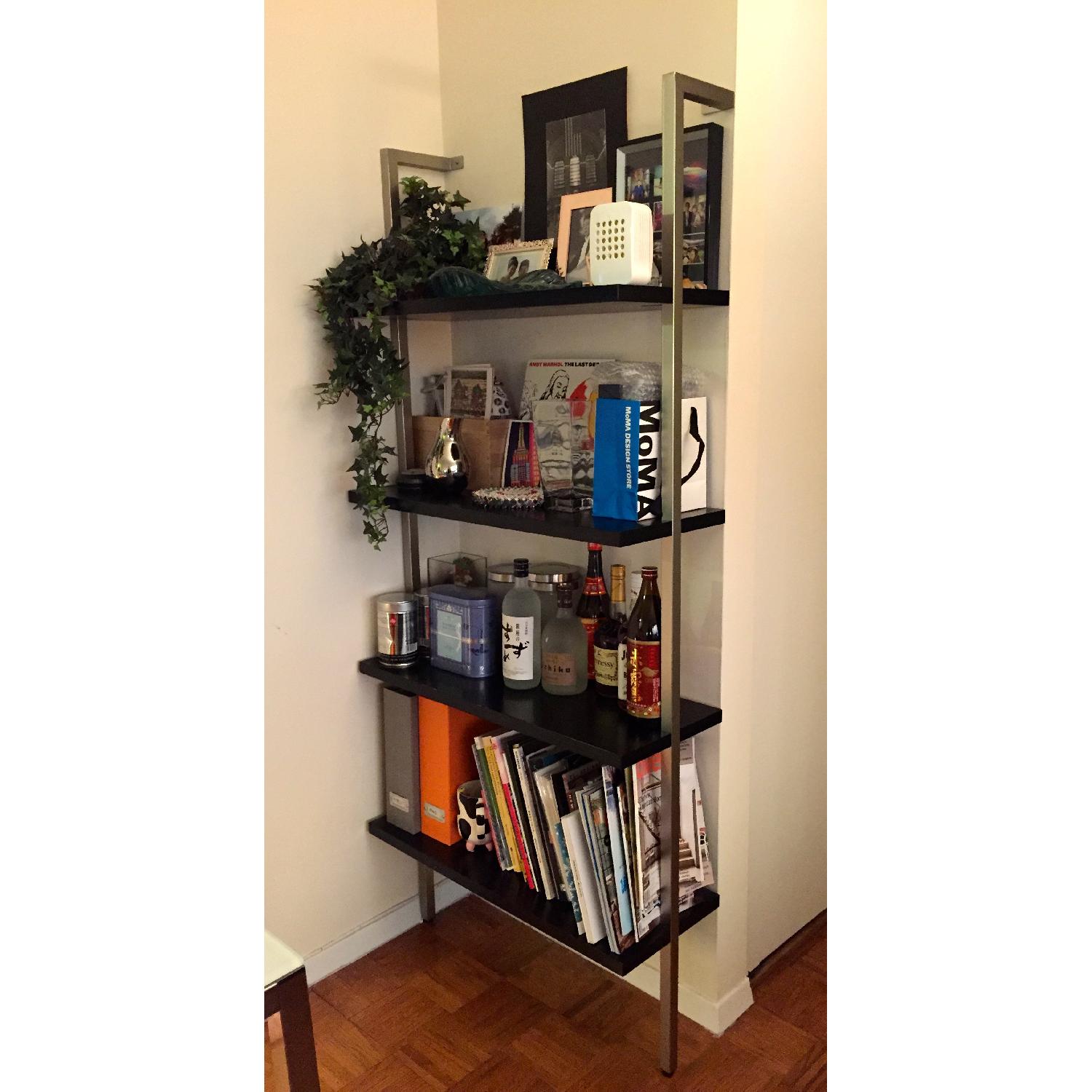 CB2 Helix Wall Mounted Bookcase - AptDeco