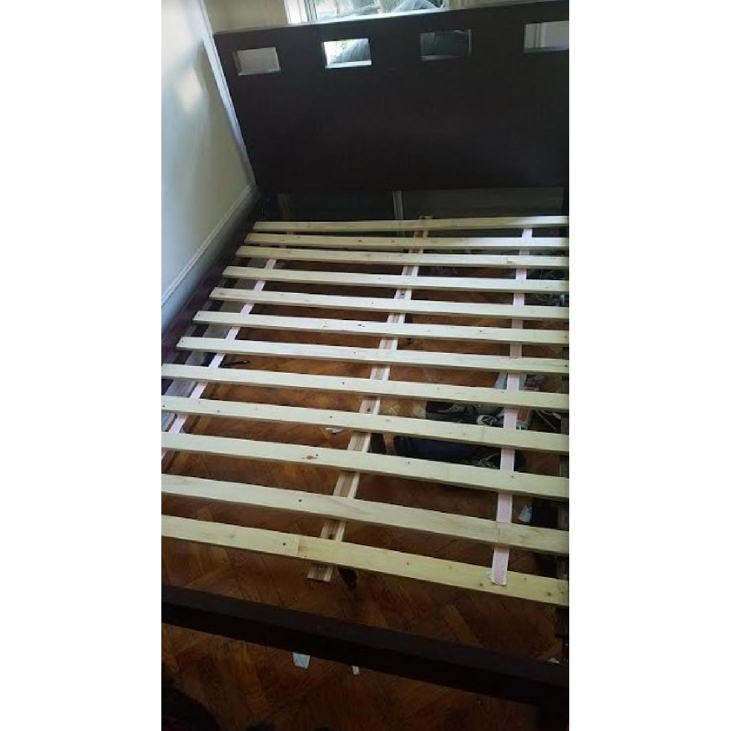 Domusindo Perdana Rectangular Cutout Platform Bed Frame - AptDeco