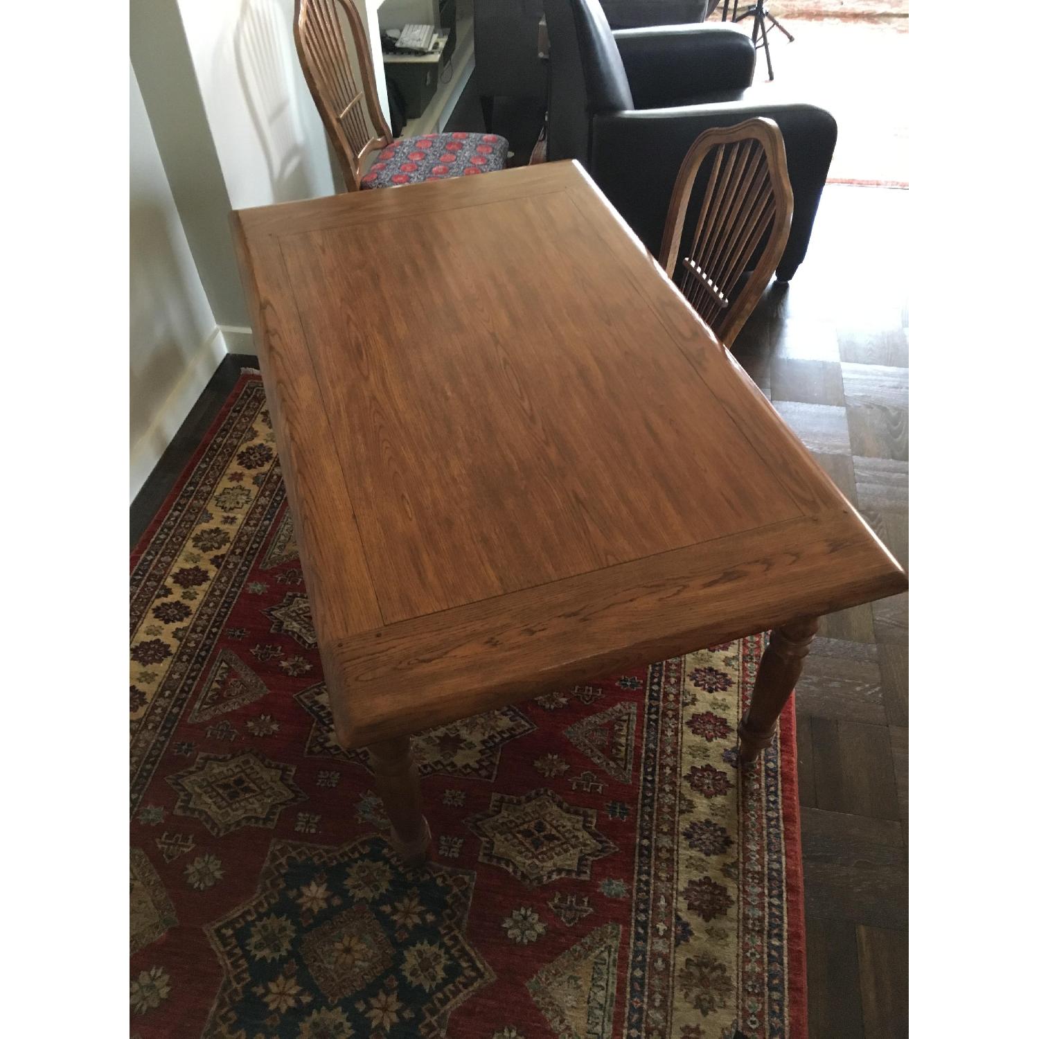 Drexel Heritage Dining Table w/ 5 Chairs - AptDeco