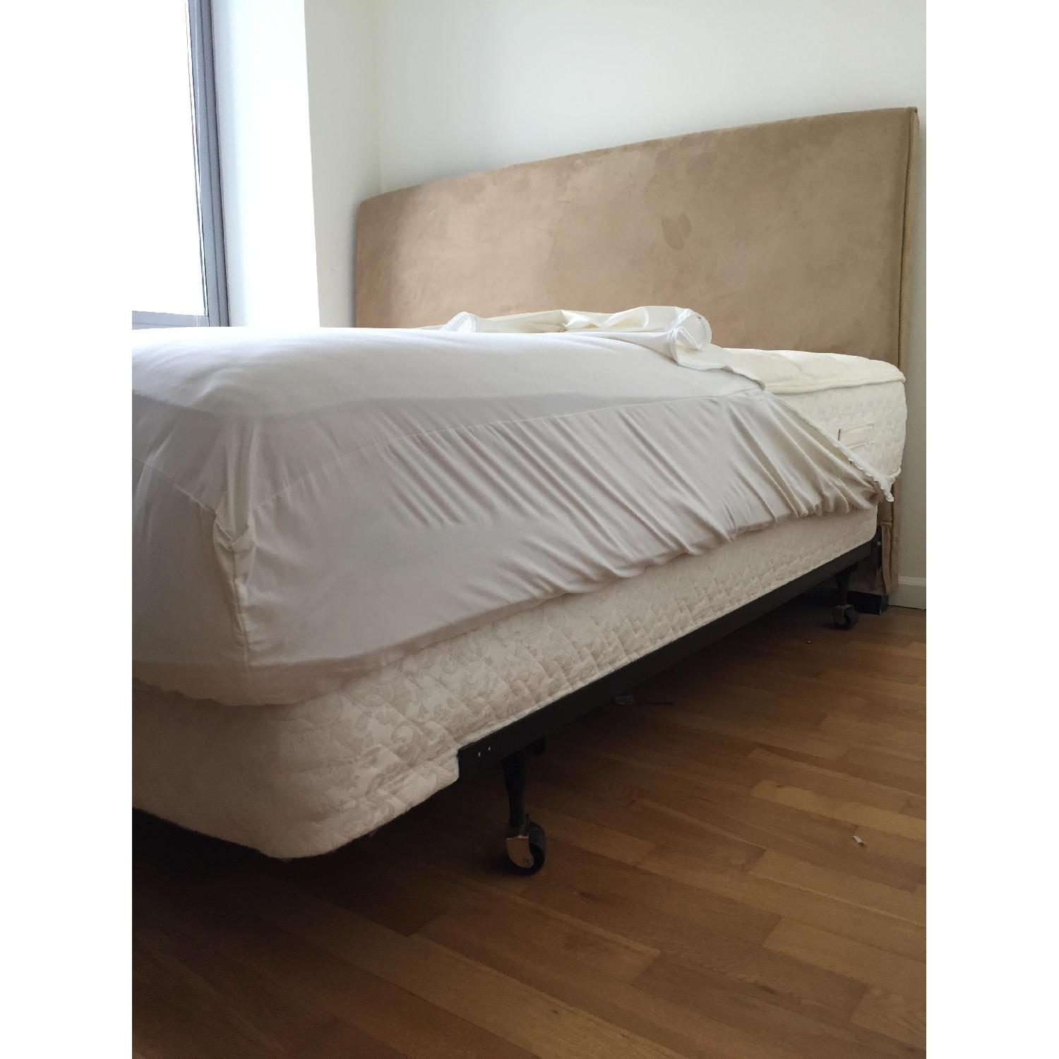 Kingsdown King Size Bed w/ Headboard - AptDeco