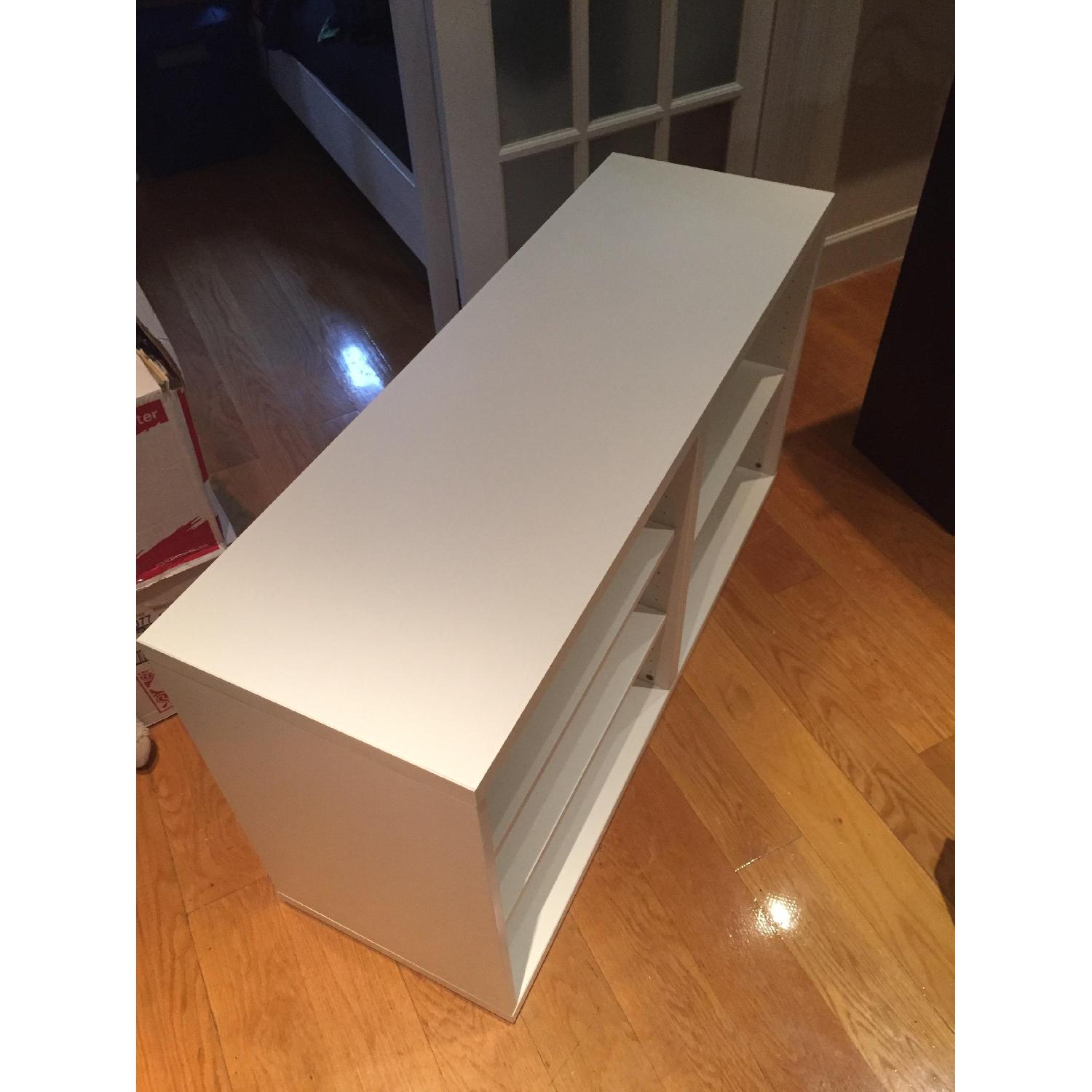 Ikea Brusali White TV Unit - AptDeco