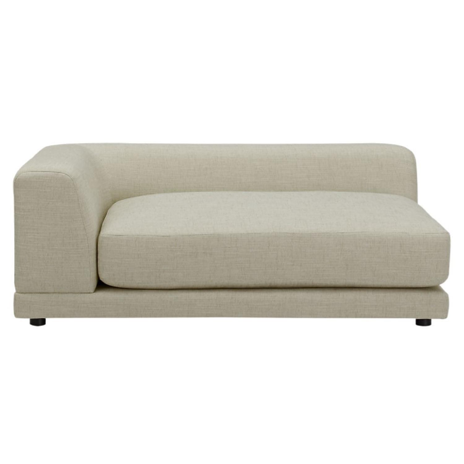 CB2 Uno Left Arm Sofas - AptDeco