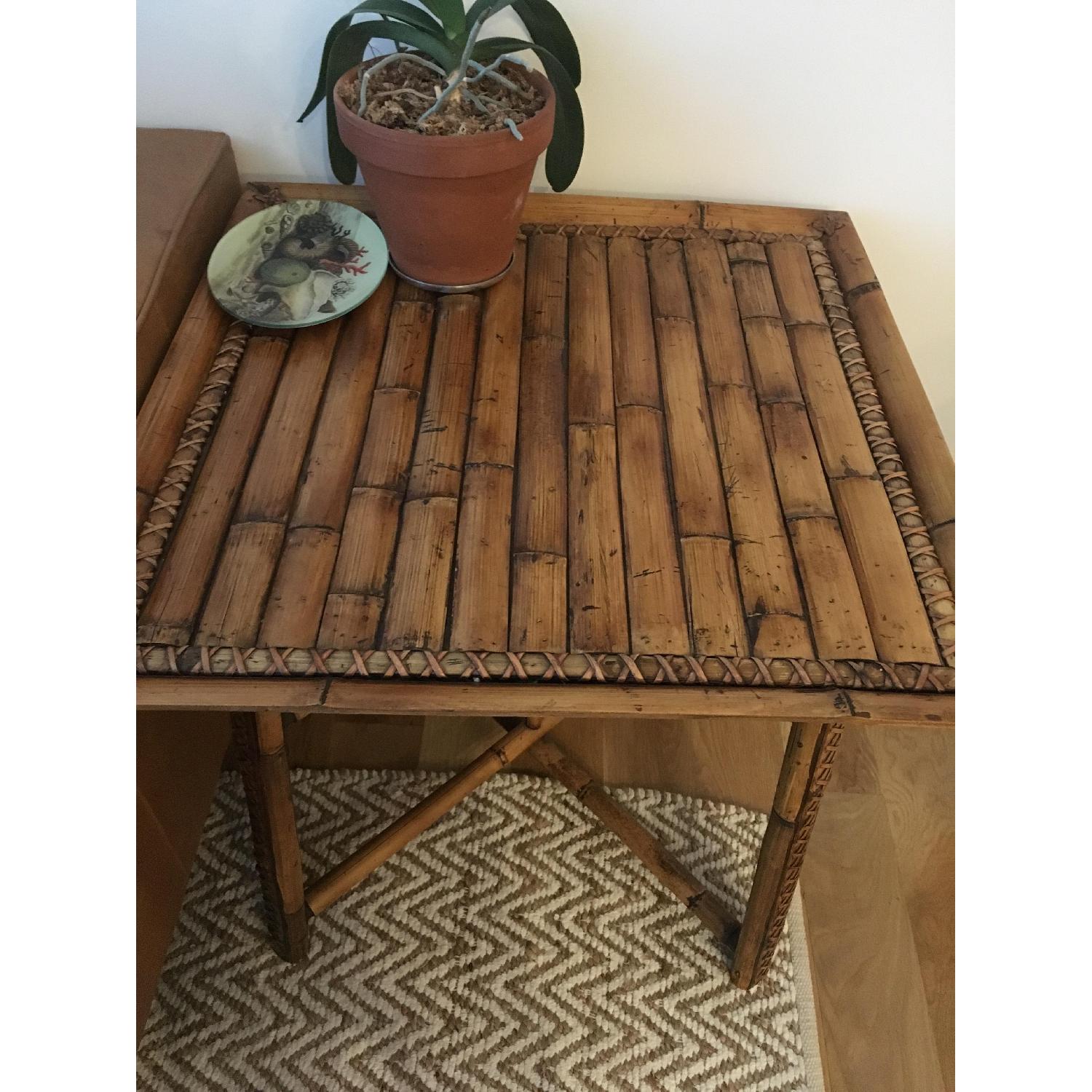 Bamboo Side Table - AptDeco