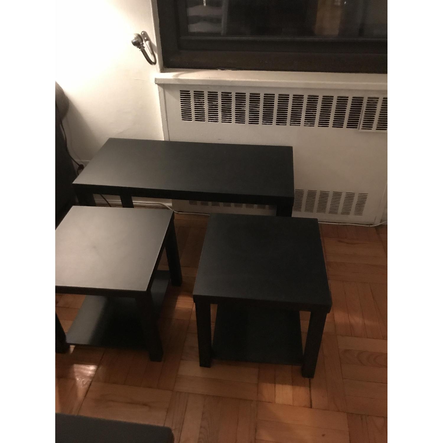 Ameriwood Industries Coffee Table + 2 End Tables - AptDeco