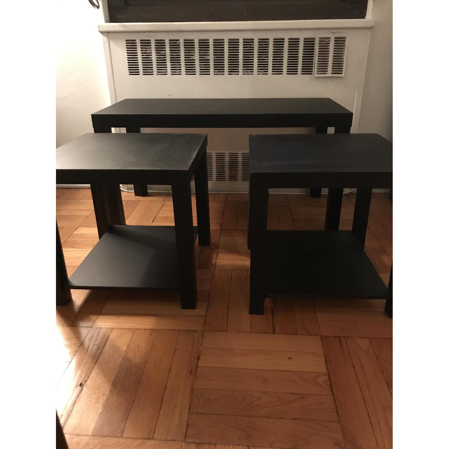 Ameriwood Industries Coffee Table + 2 End Tables - AptDeco