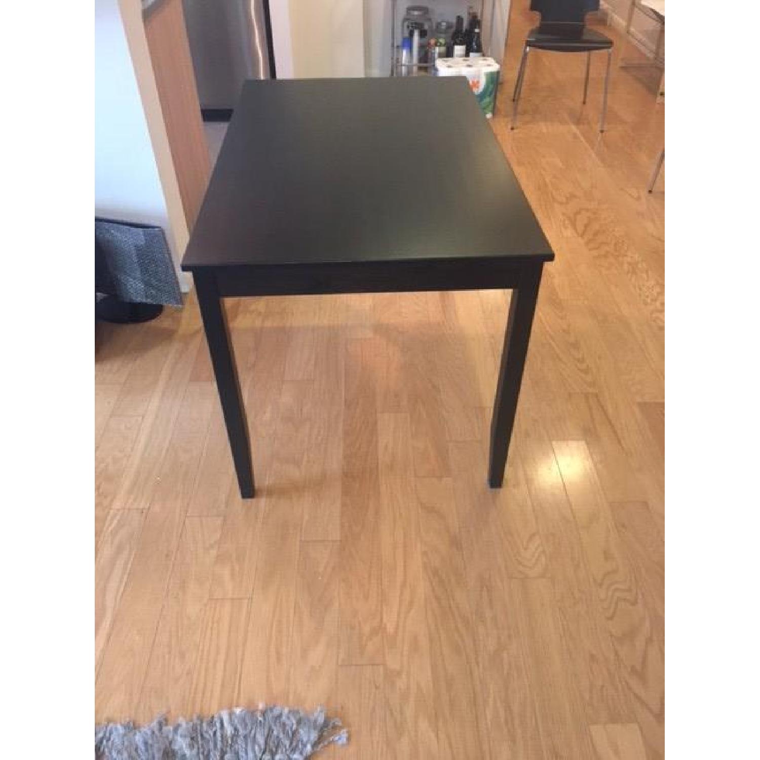 Ikea Lerhamn Dining Table w/ 4 Vilmar Chairs - AptDeco