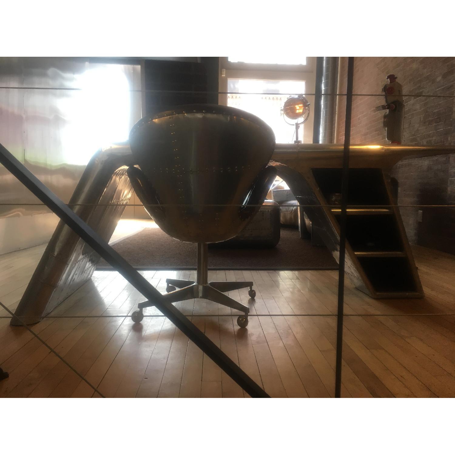 Restoration Hardware Aviator Wing Desk - AptDeco