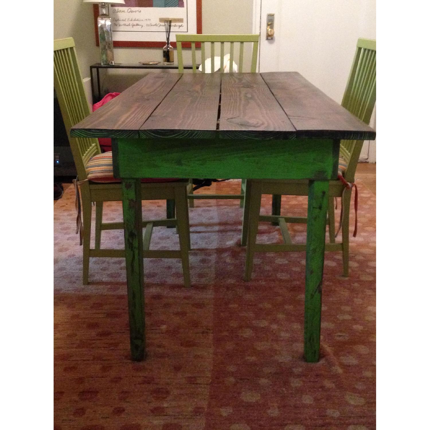 Country Rustic Dining Table - AptDeco