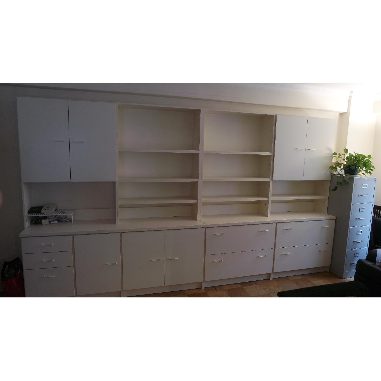 Techline Office Suite Wall Unit - AptDeco