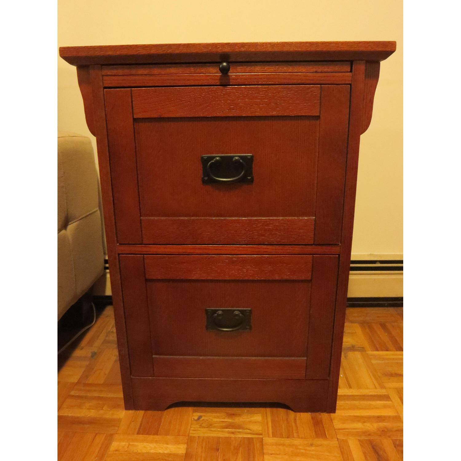 Home Decorator's Collection Craftsman Two-Drawer Macintosh Oak File ...