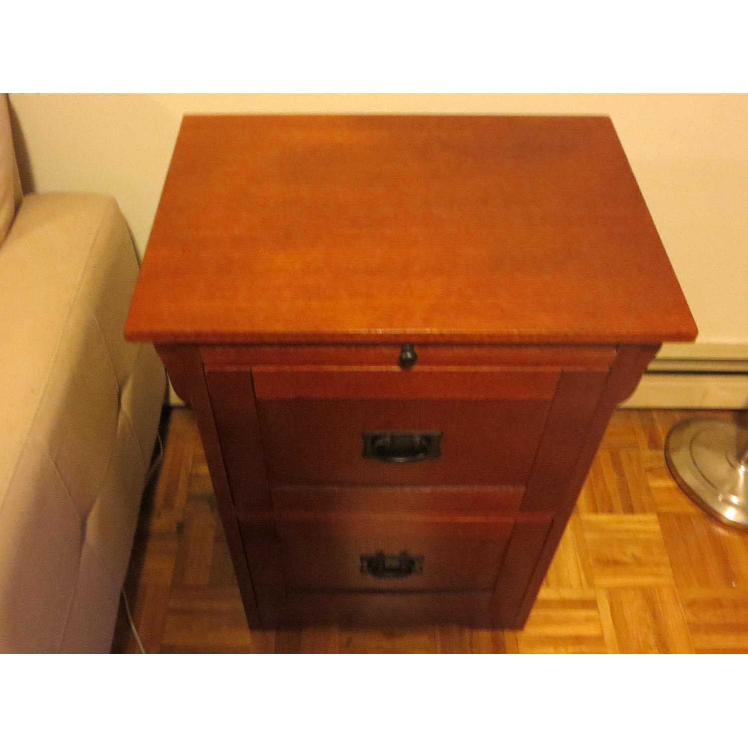 Home Decorator's Collection Craftsman Two-Drawer Macintosh Oak File ...