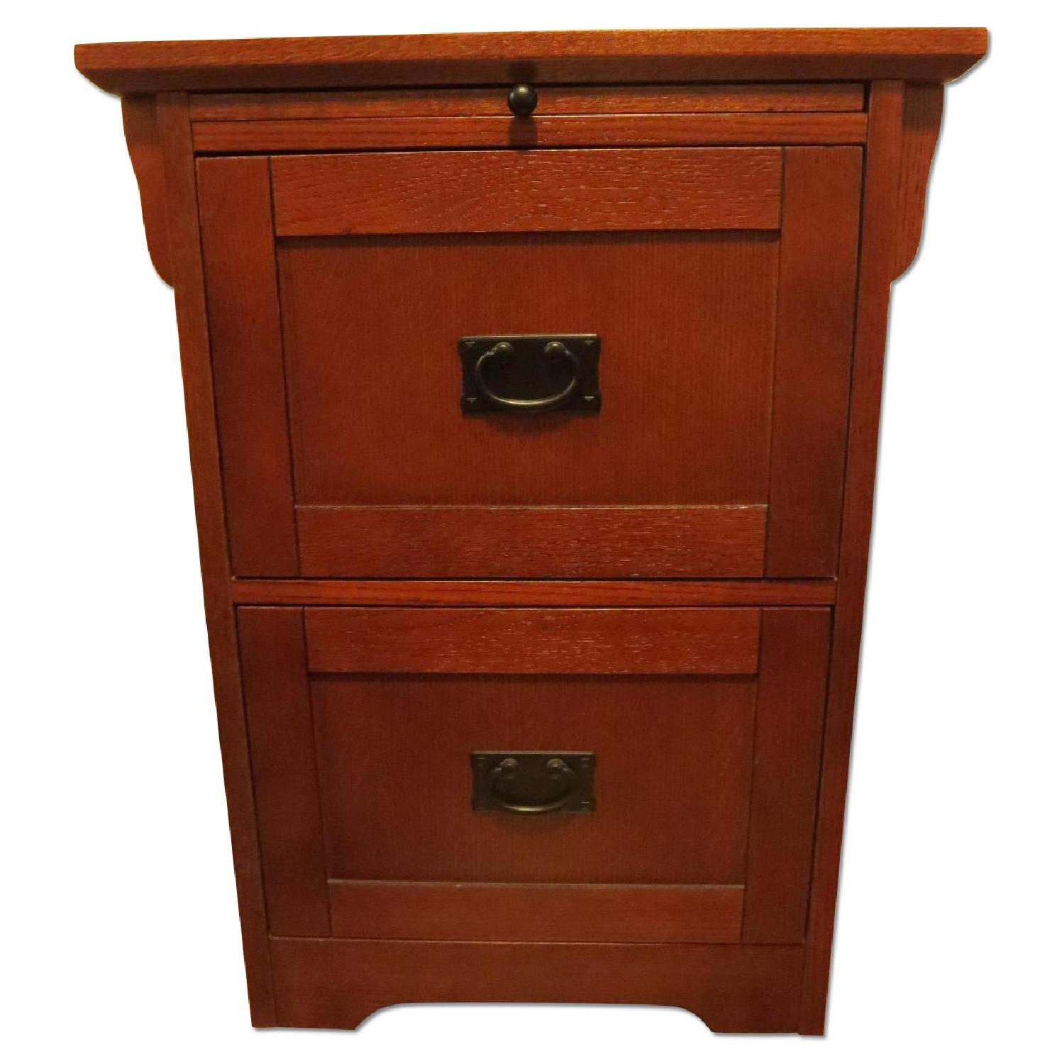 Home Decorator's Collection Craftsman Two-Drawer Macintosh Oak File ...