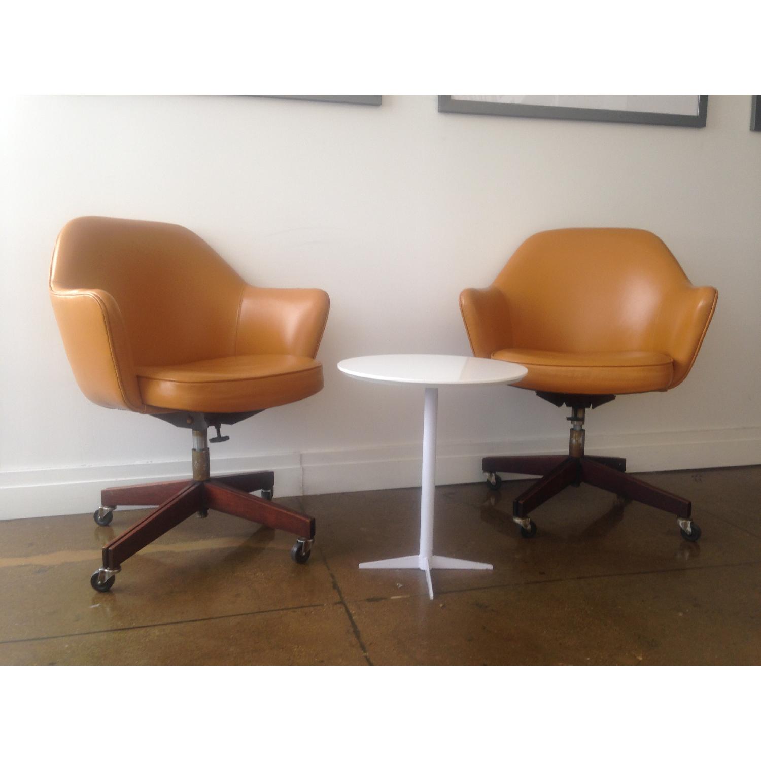 Mid Century Modern 1960's Executive Office Chairs - AptDeco