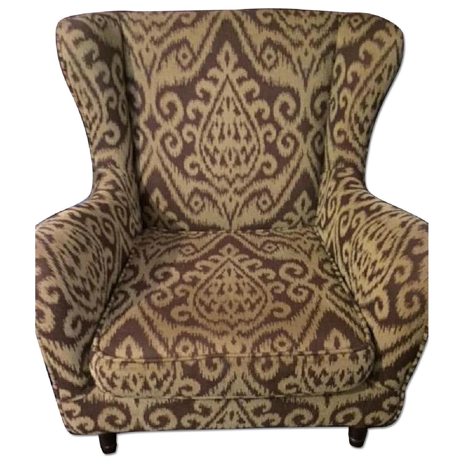 Pier 1 Ikat Chair - AptDeco