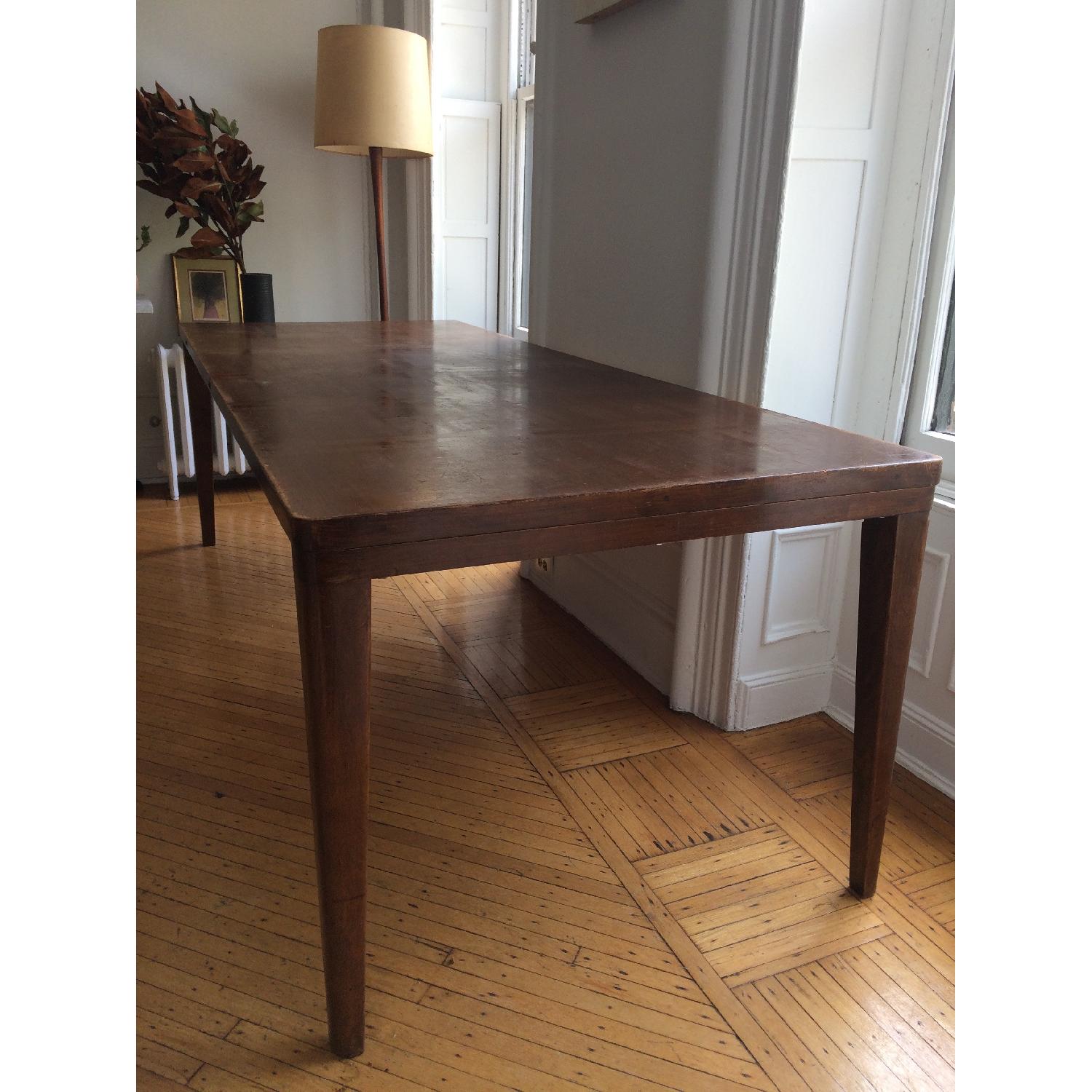 Remington Rand Vintage Art Deco Style Library Table - AptDeco