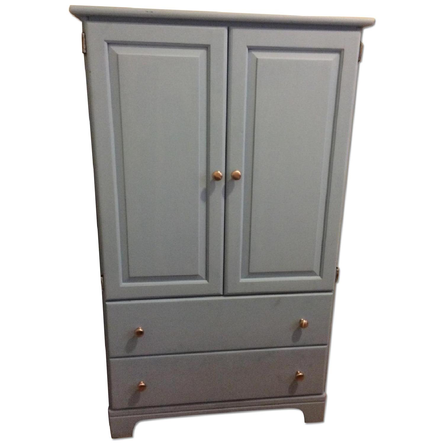 Baby Blue Wardrobe - AptDeco