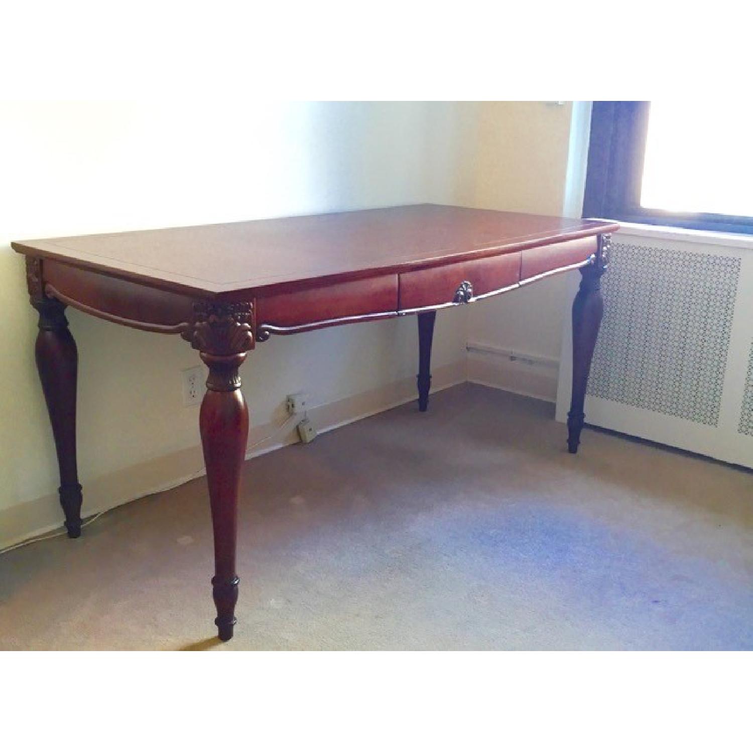 Bombay Company 2 Writing Desks + 3 Matching File Drawers + 2 Console ...