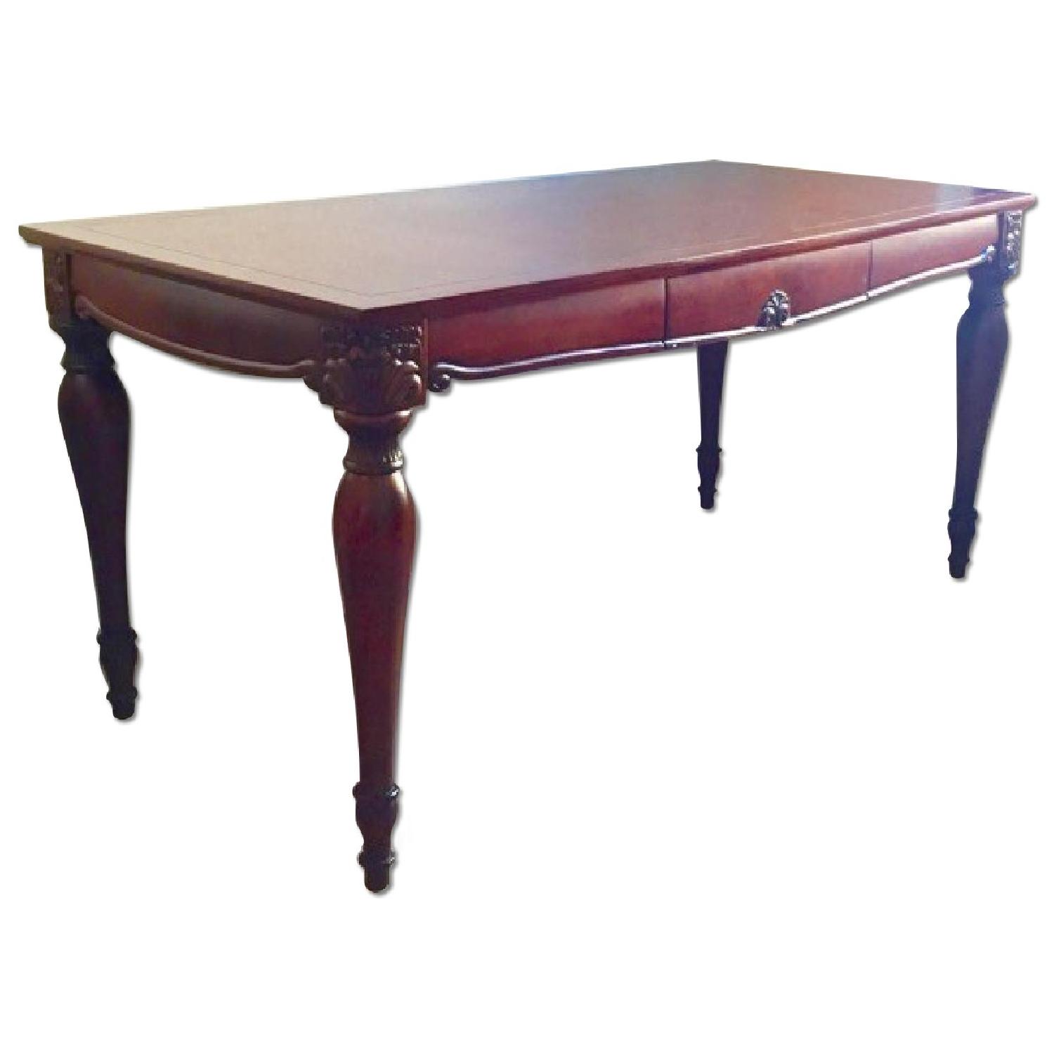 Bombay Company 2 Writing Desks + 3 Matching File Drawers + 2 Console ...