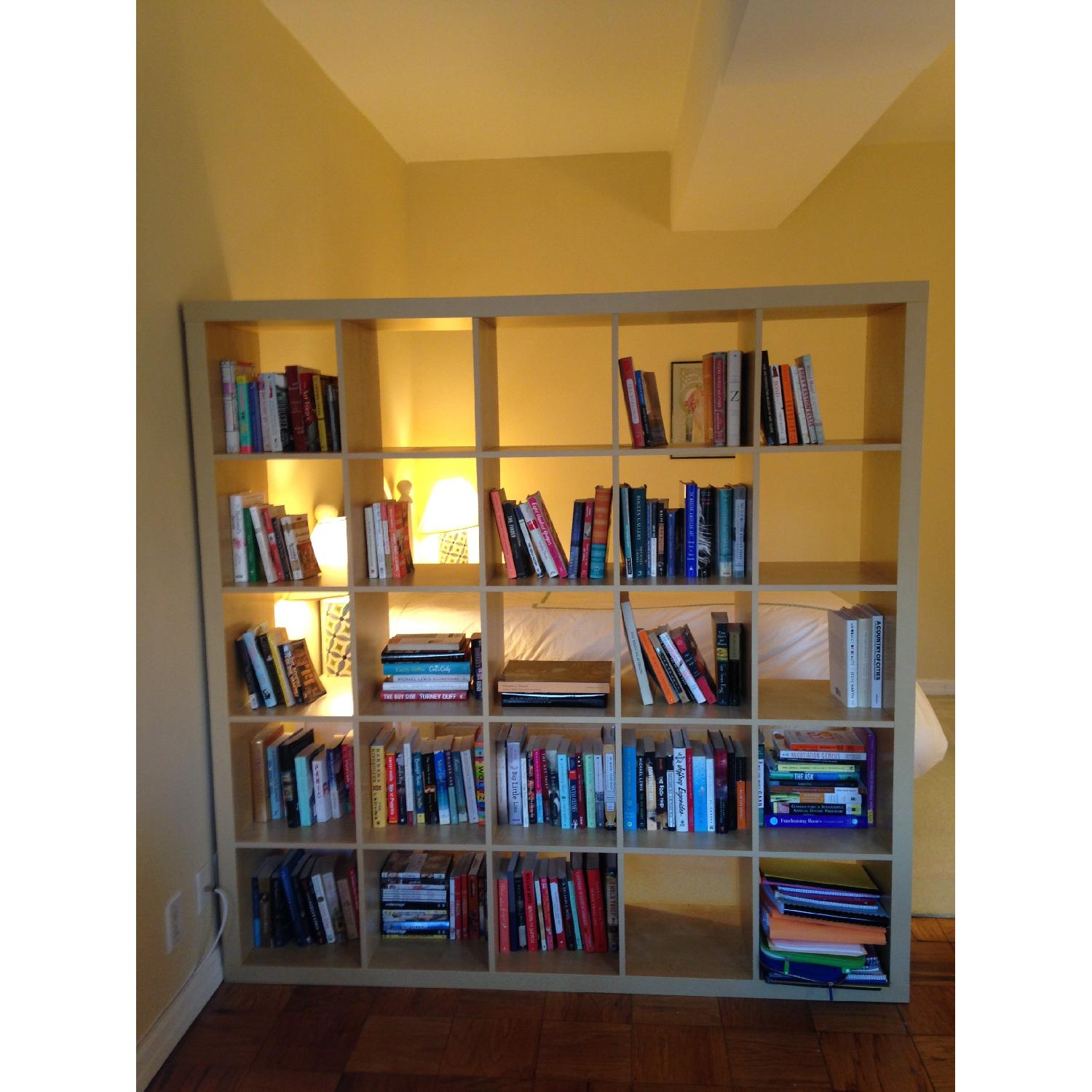 Ikea Kallax Light Wood Shelving Unit - AptDeco