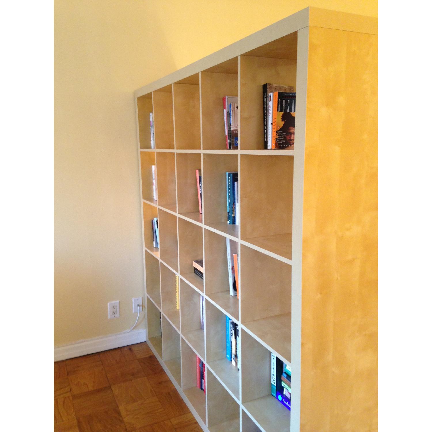 Ikea Kallax Light Wood Shelving Unit - AptDeco