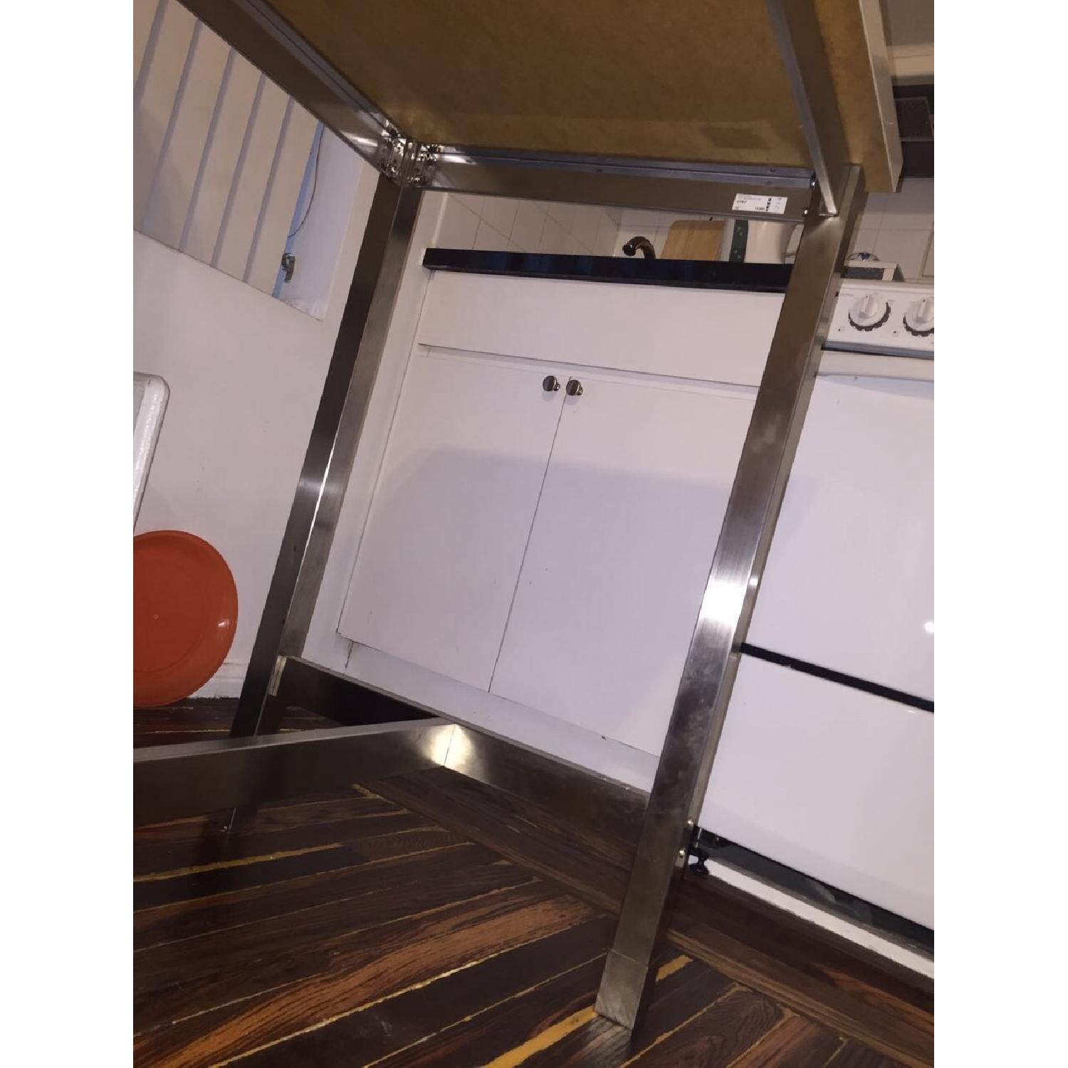 Ikea Hissmon Dining Table - AptDeco