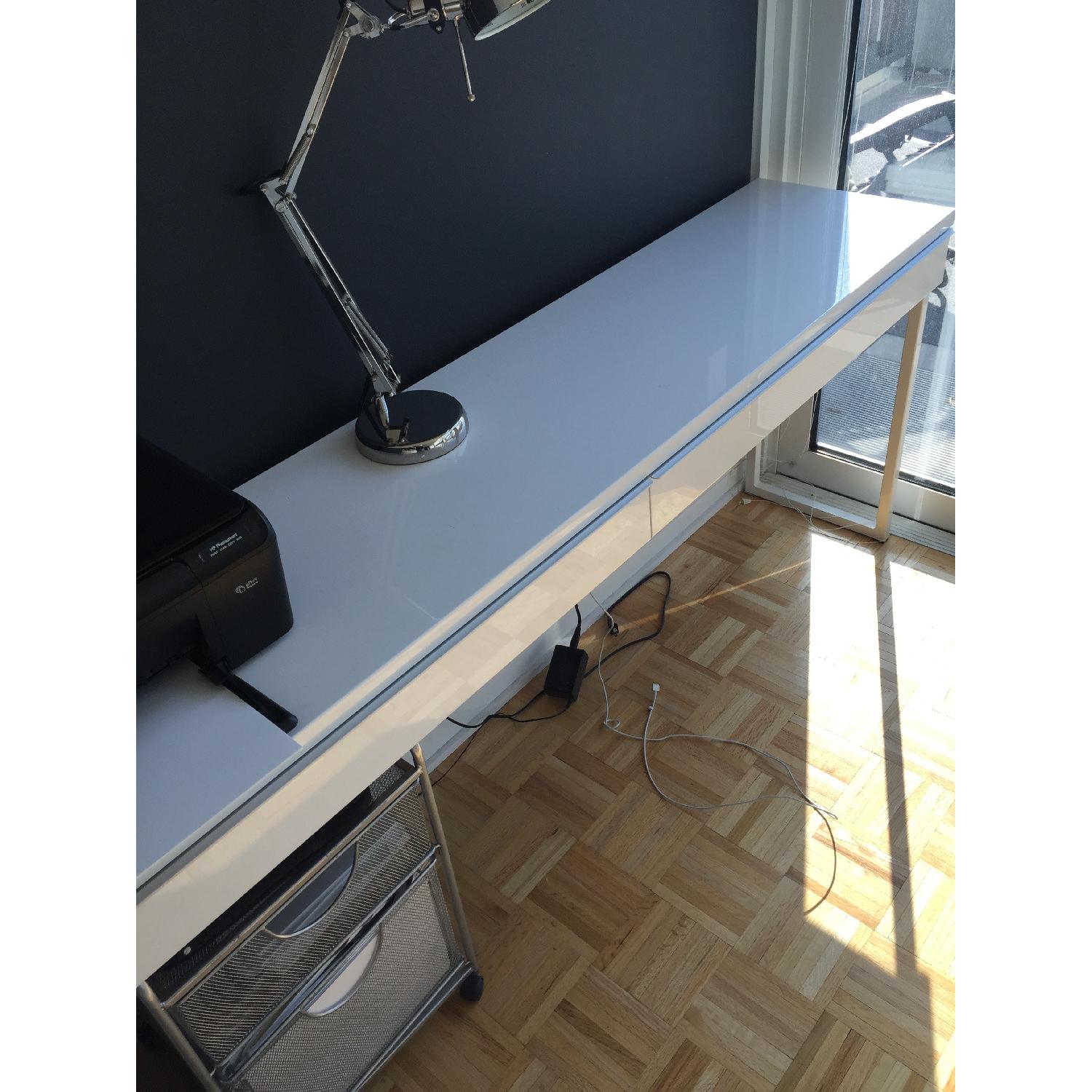 Ikea Besta Burs Desk - AptDeco