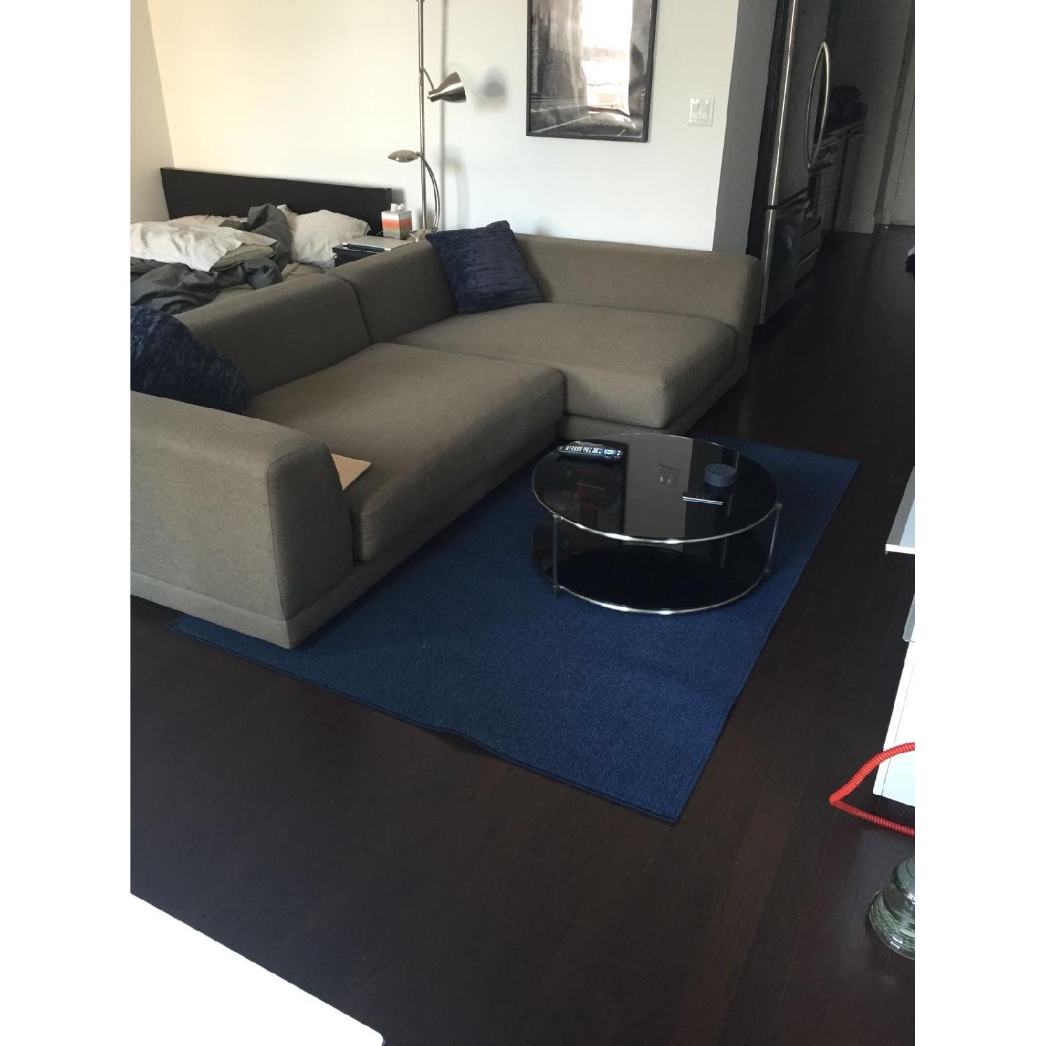 CB2 Uno 2 Piece Sectional Sofa - AptDeco