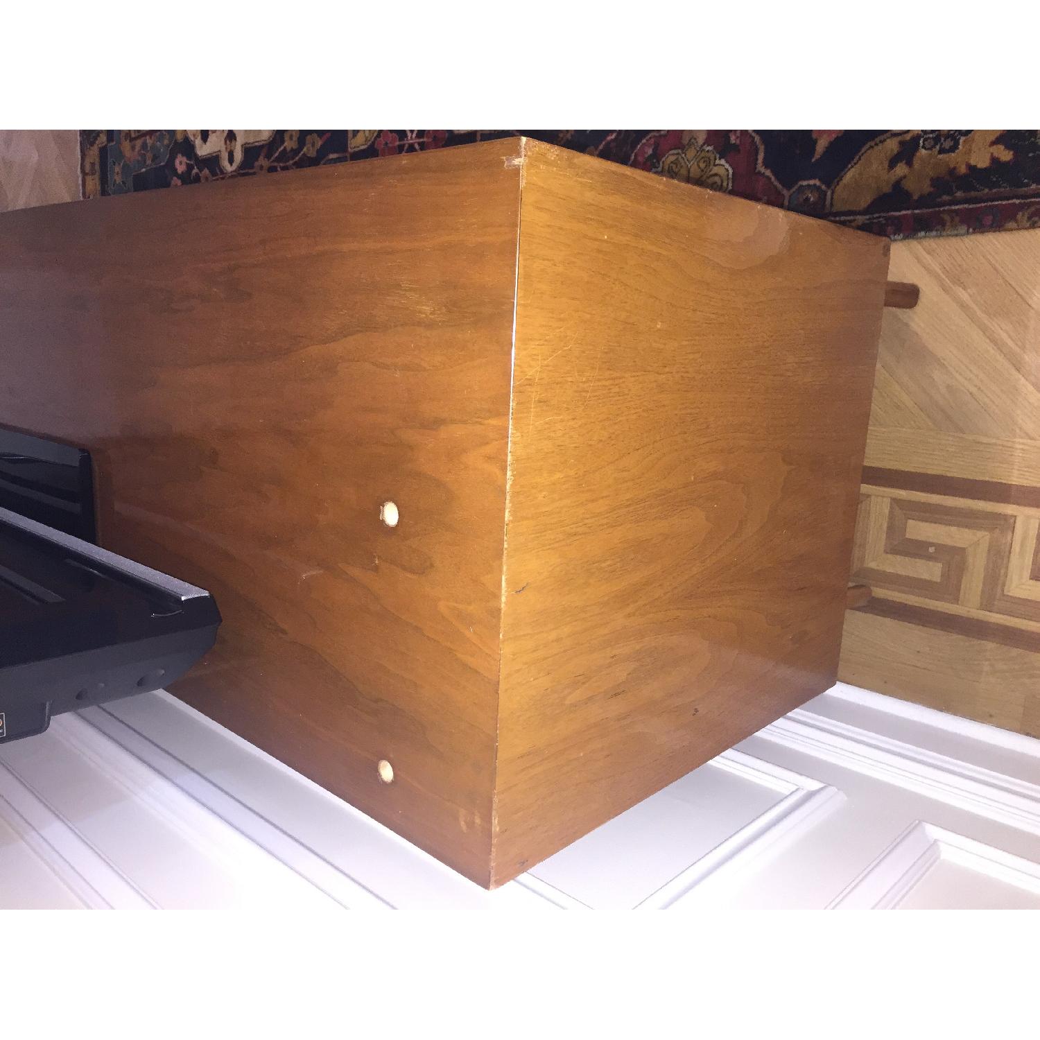 Retro Credenza w/ Attachable Shelving Unit - AptDeco