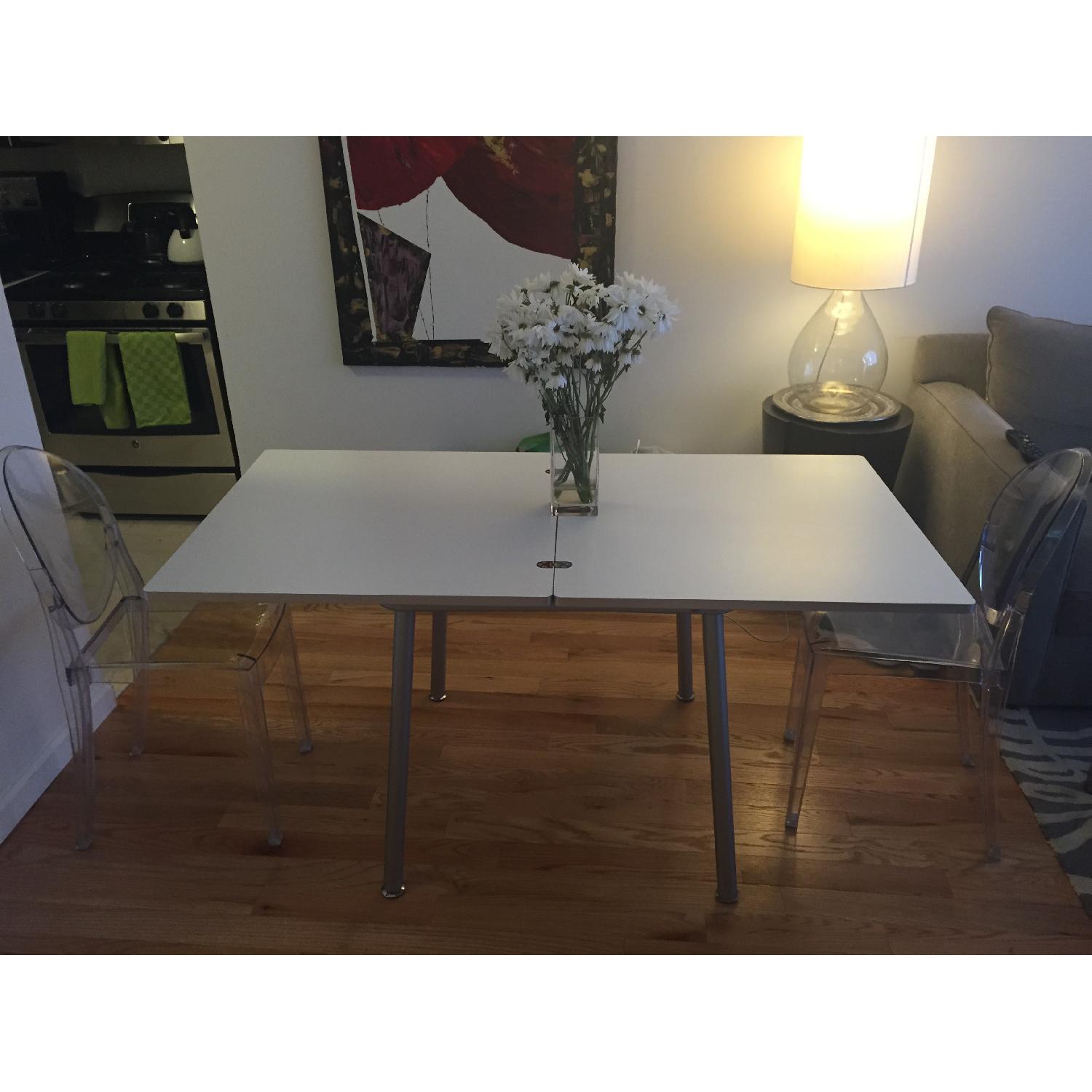 Jensen Lewis Expandable Dining Table - AptDeco