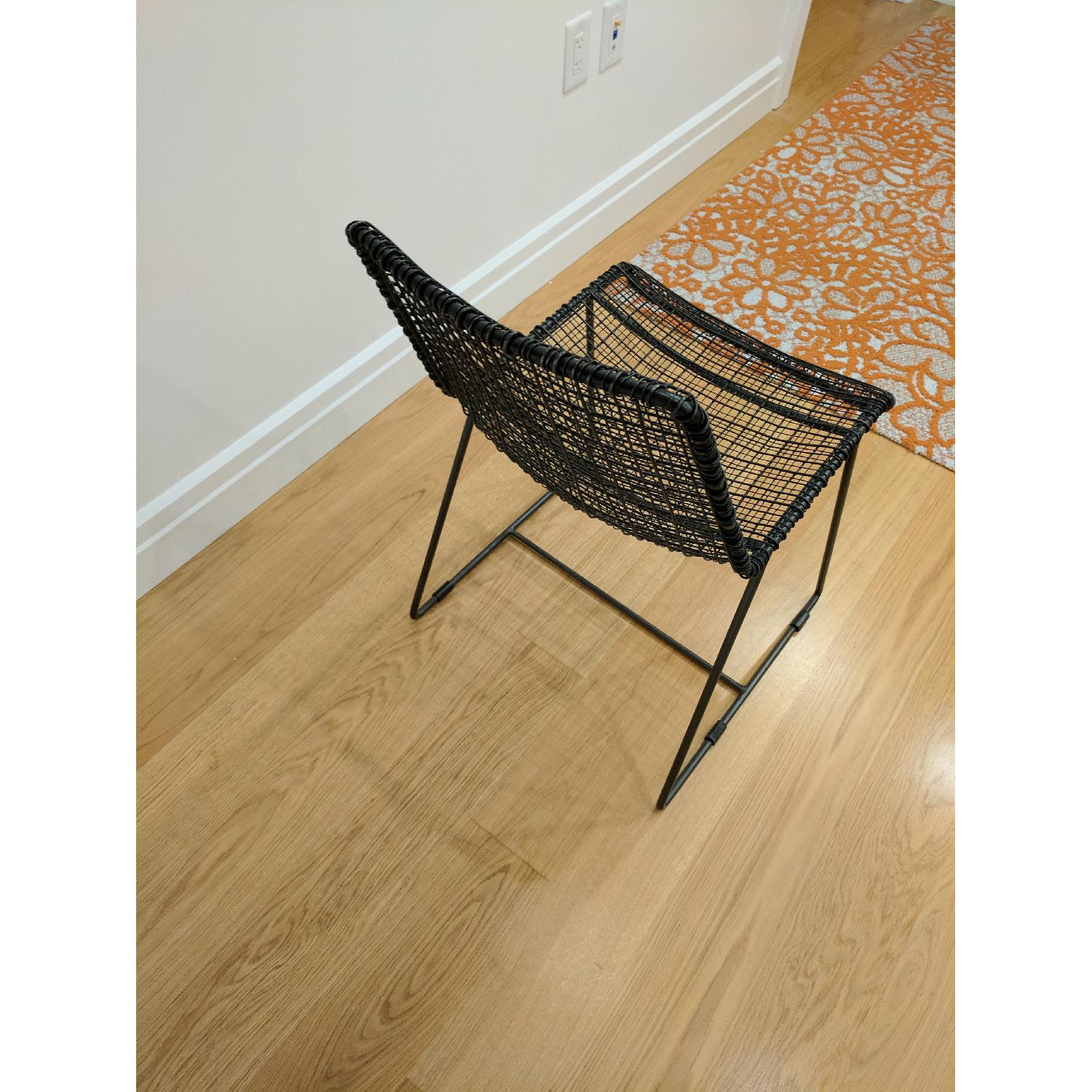 CB2 Reed Dining Chairs - AptDeco