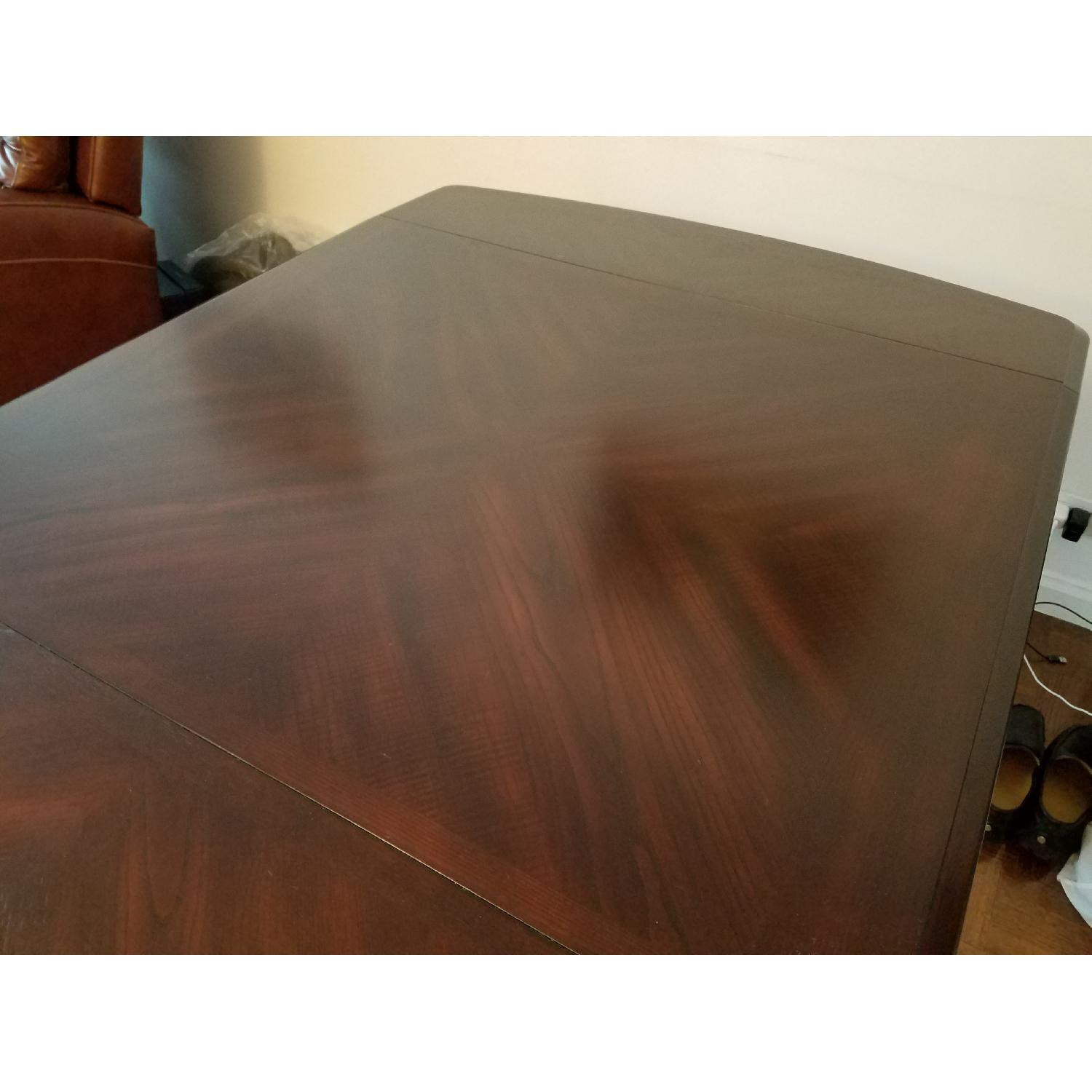 Raymour & Flanigan Chace Drop-Leaf Dining Table - AptDeco