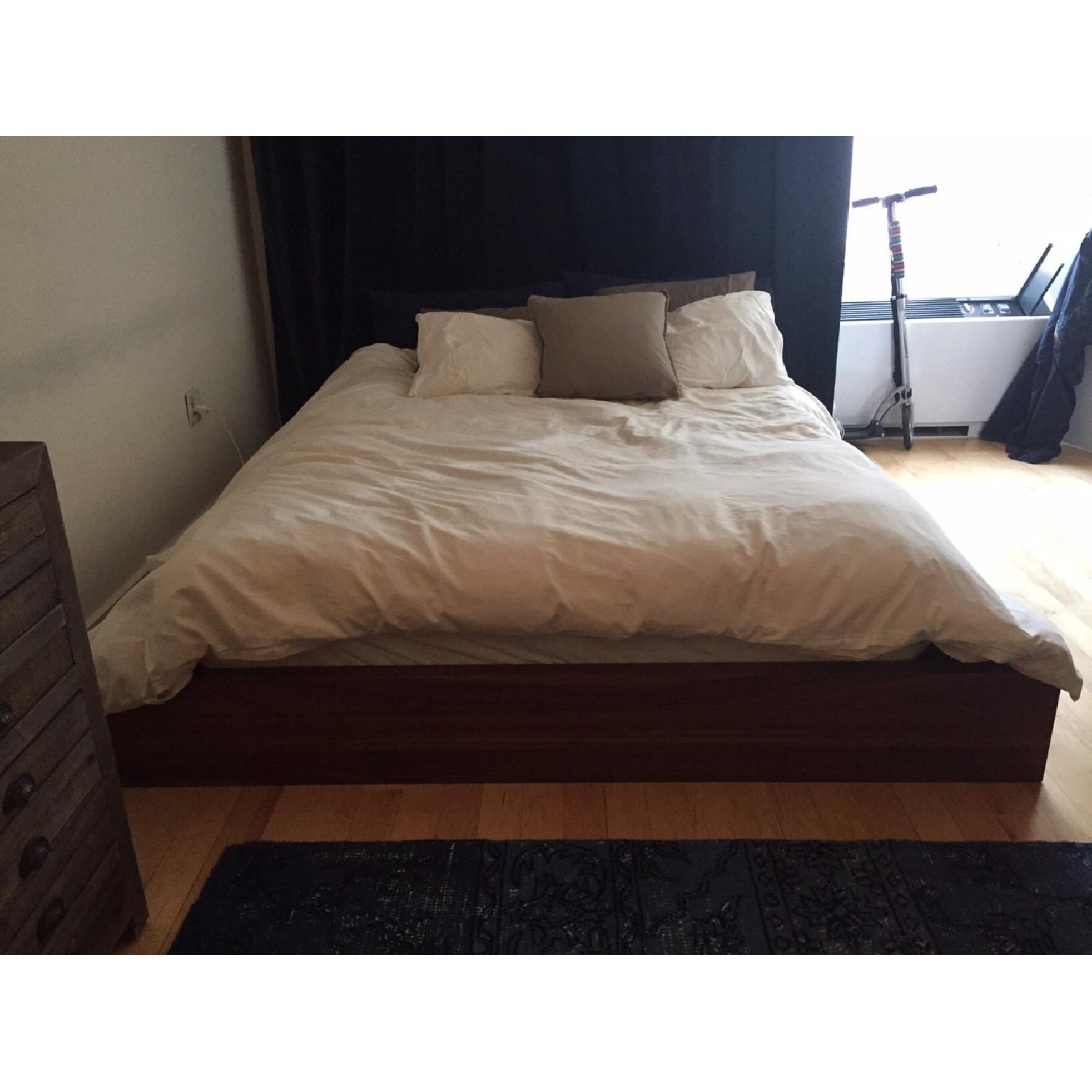 BoConcept Queen Bed with Storage Drawers - AptDeco