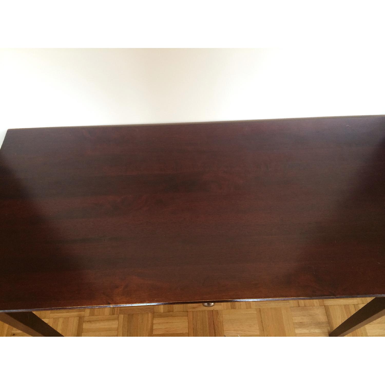 Solid Cherry Wood Desk - AptDeco