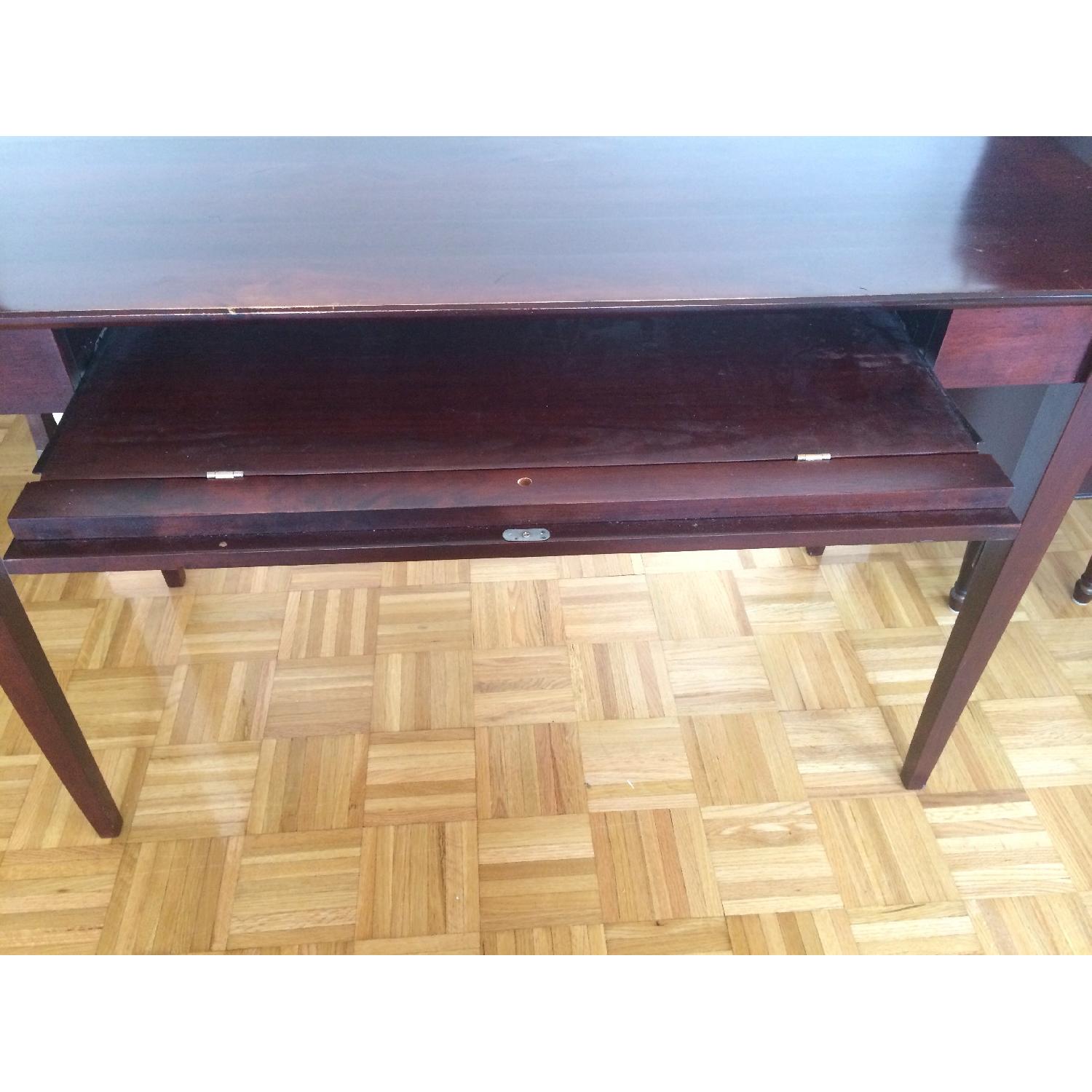Solid Cherry Wood Desk - AptDeco