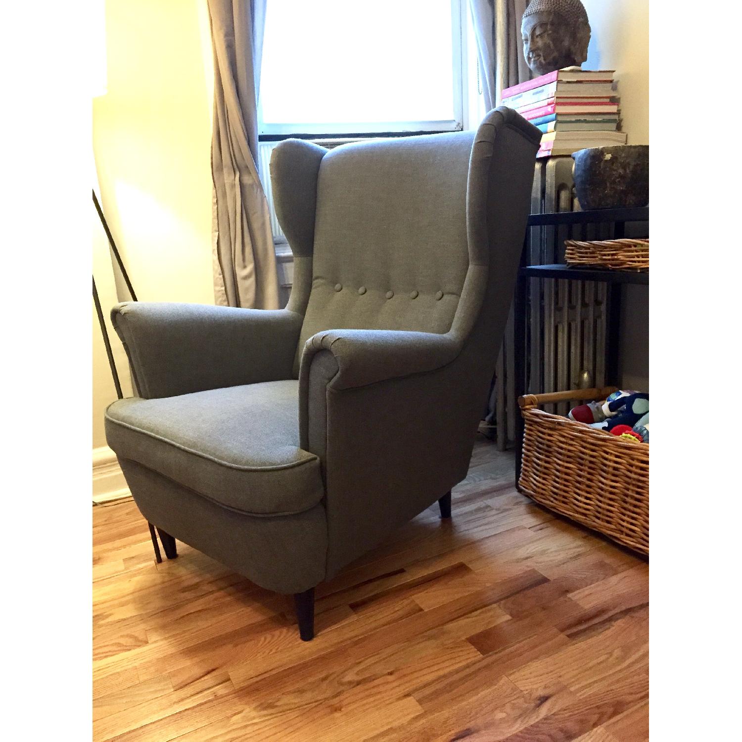 Ikea Strandmon Wing Chair - AptDeco