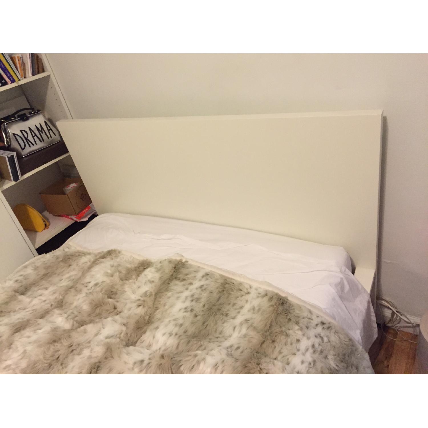 Ikea Malm White High Bed Frame - AptDeco